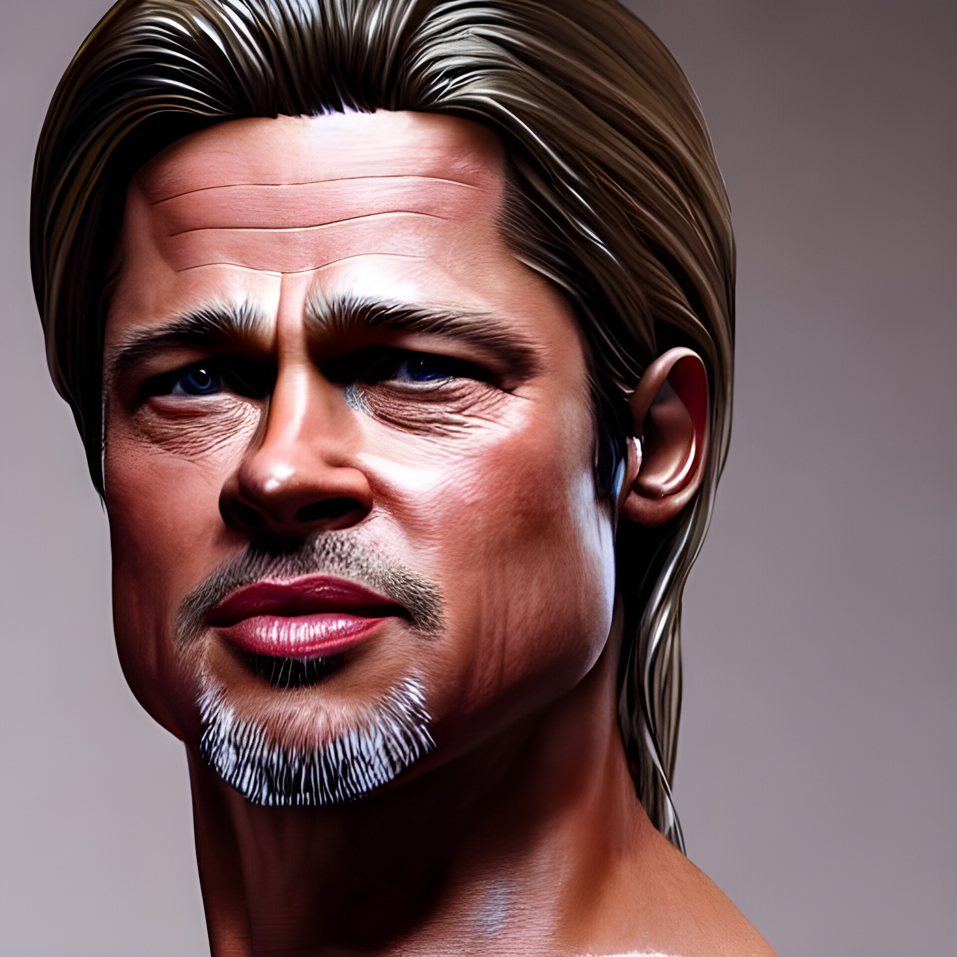 ArtStation - Brad Pitt
