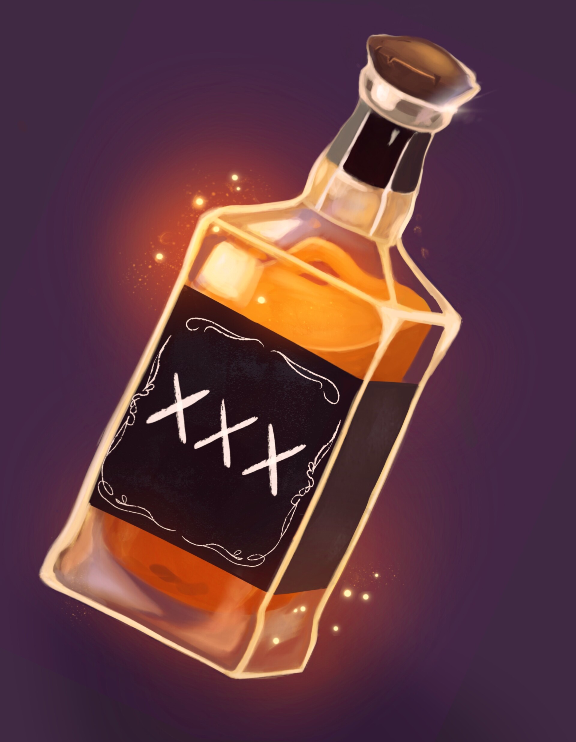 ArtStation - Jack Daniels Icon