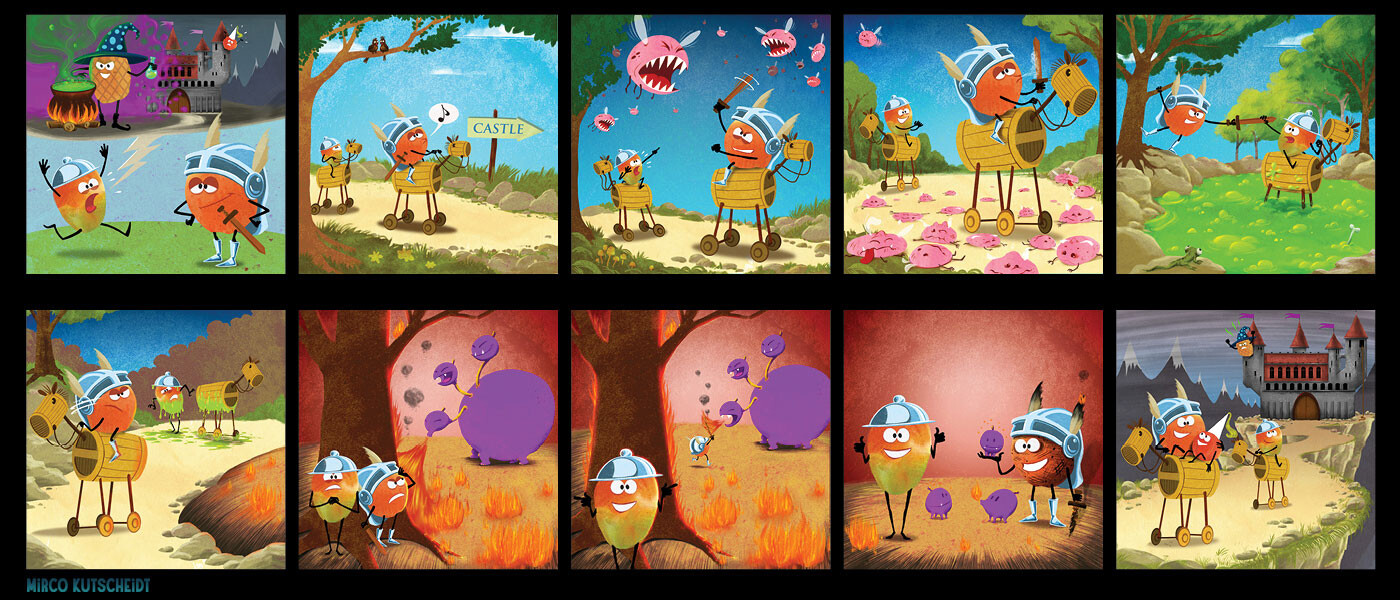 ArtStation - Cool Fruit - Webcomic