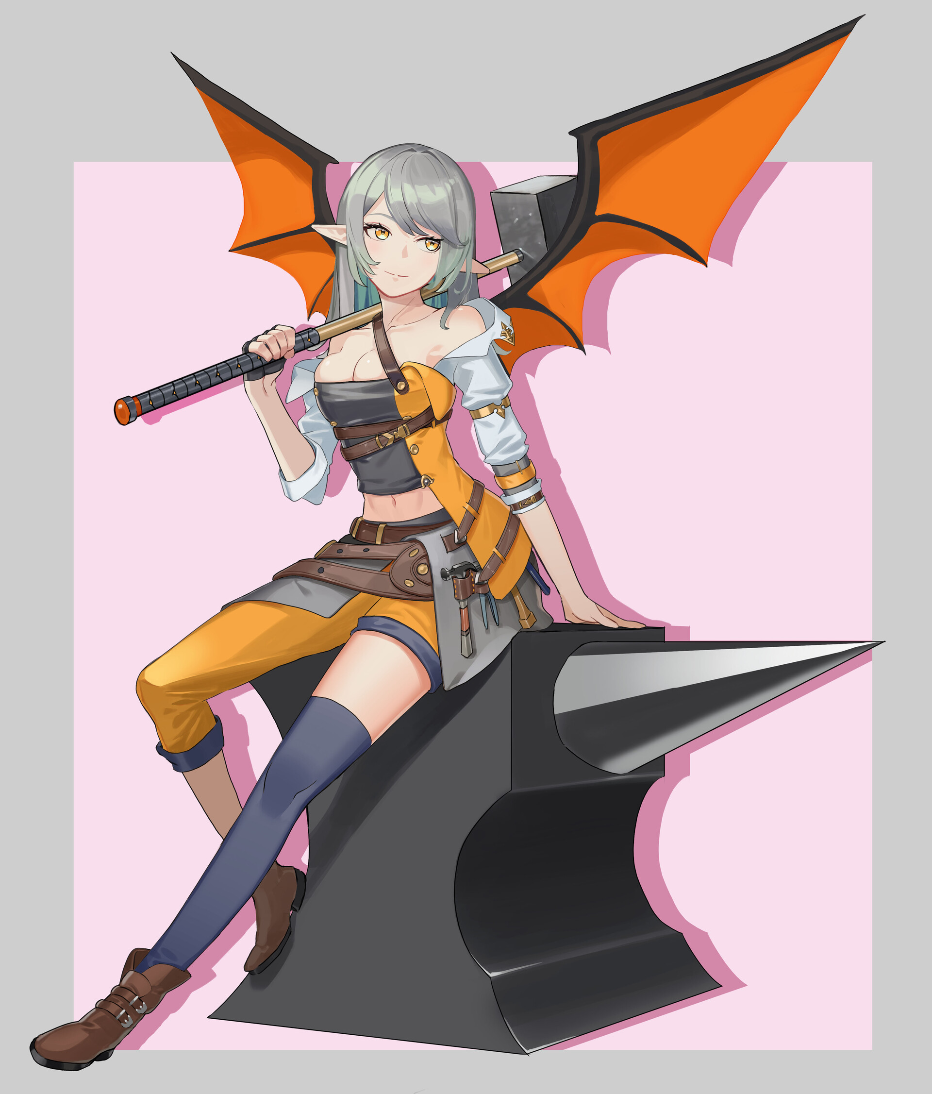 ArtStation - blacksmith demon