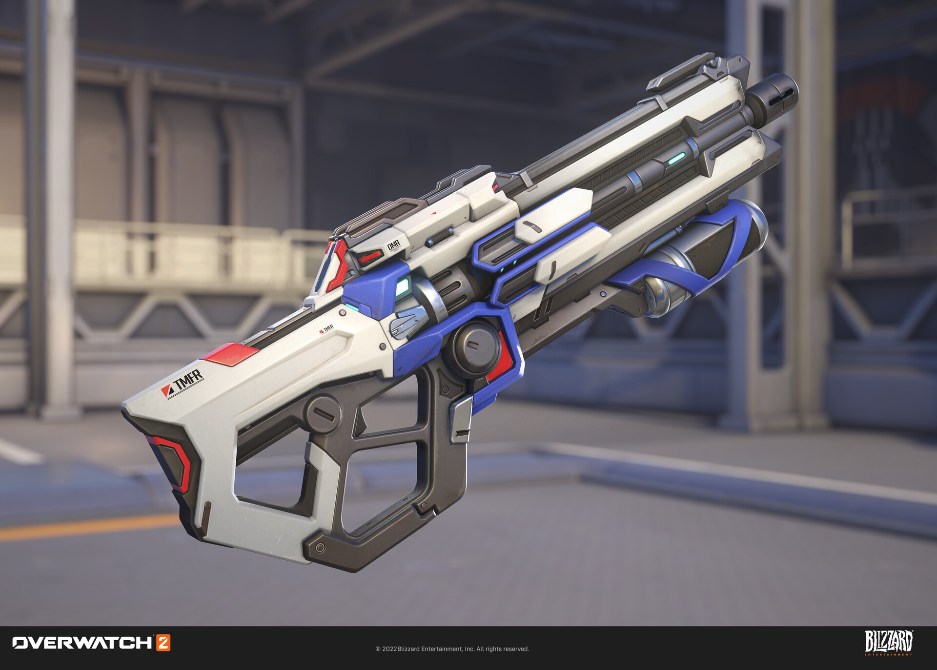 Loren Broach - Soldier 76 base weapon for Overwatch 2