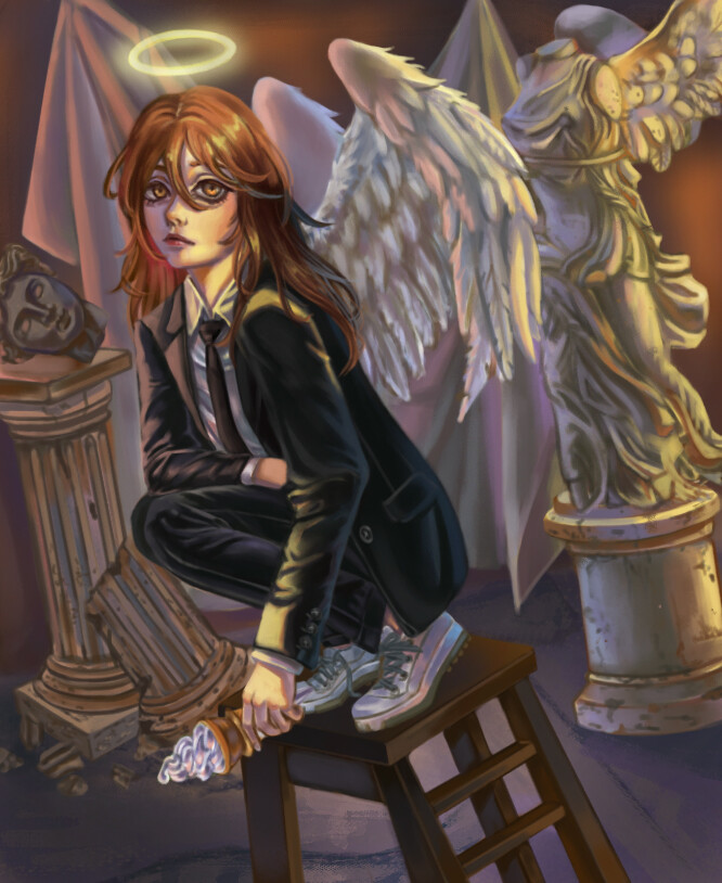 ArtStation - Angel devil