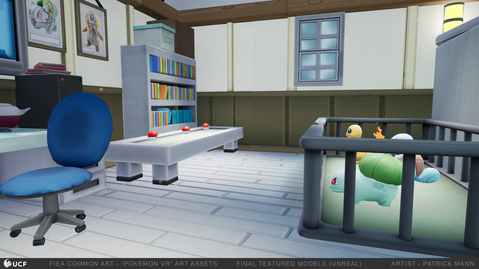 Patrick Mann - FIEA Common Art - "Pokémon VR" (2022)