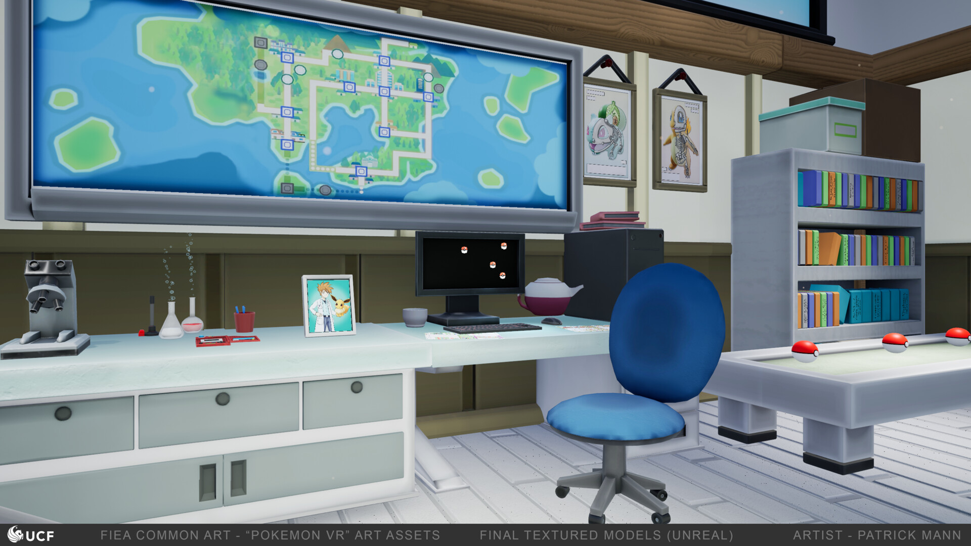 Patrick Mann - FIEA Common Art - "Pokémon VR" (2022)