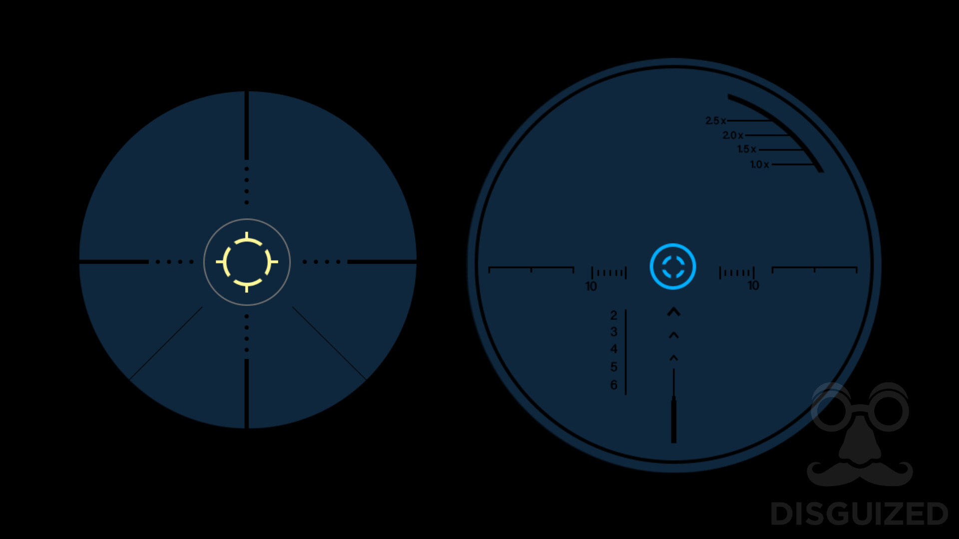 𝕯𝖎𝖘𝖌𝖚𝖎𝖘𝖊𝖉𝕯𝖆𝖘𝖍 - Gun Scopes/ Vectors