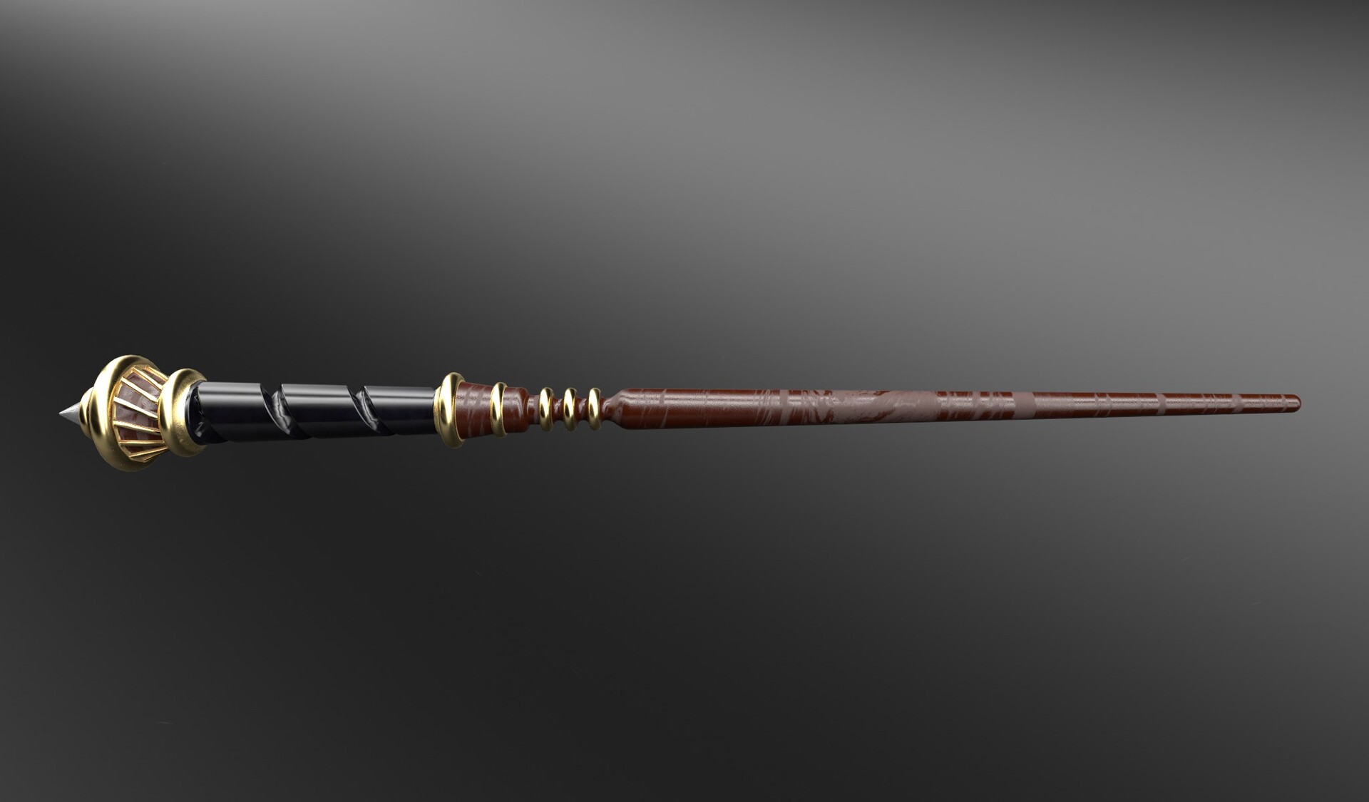 Damian - Harry Potter inspired Wand by Druxpol3D