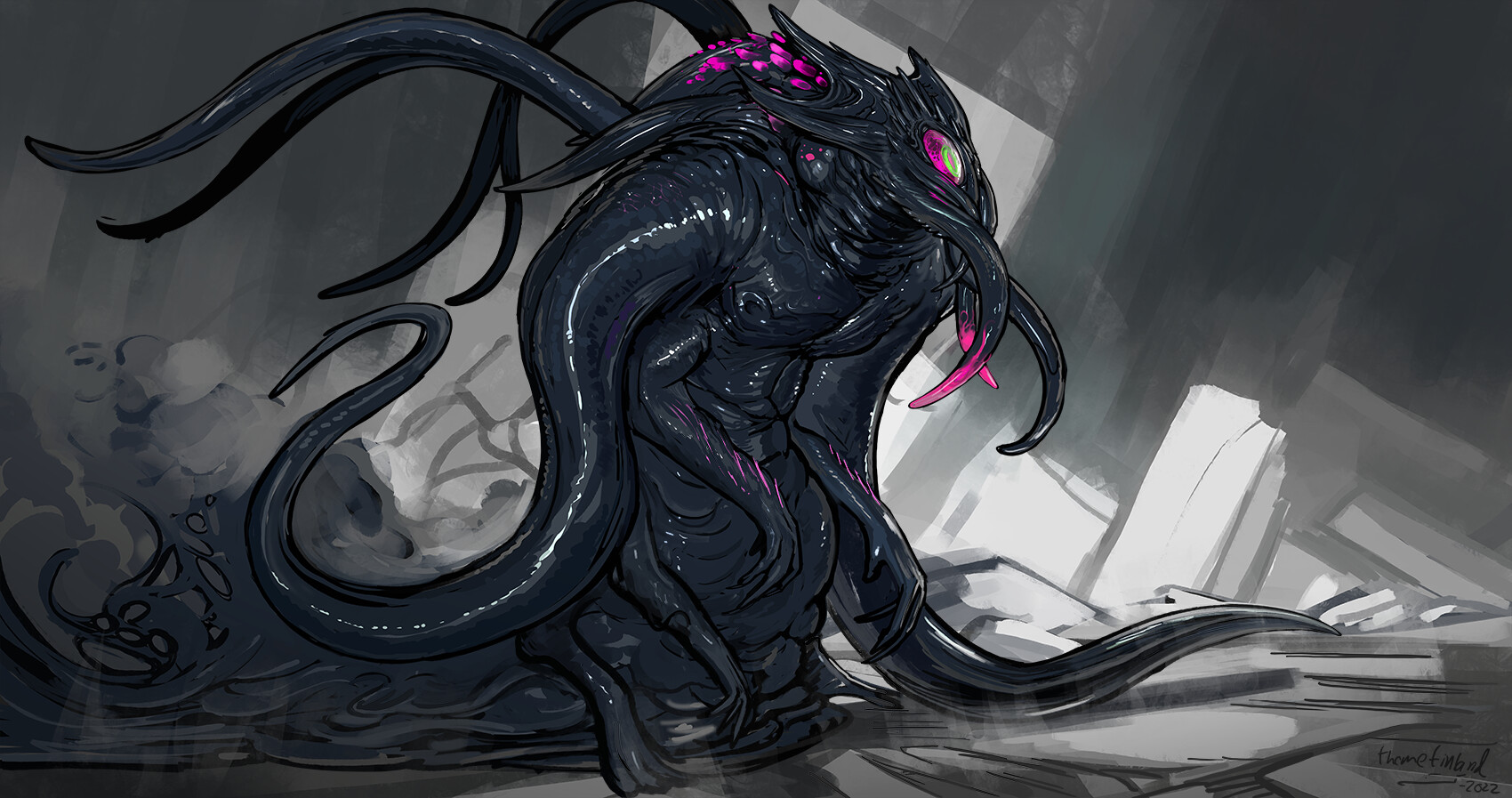 ArtStation - Mage devourer