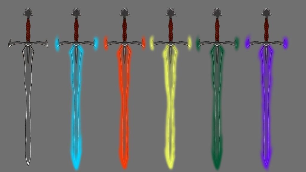 ArtStation - The sword of many faces