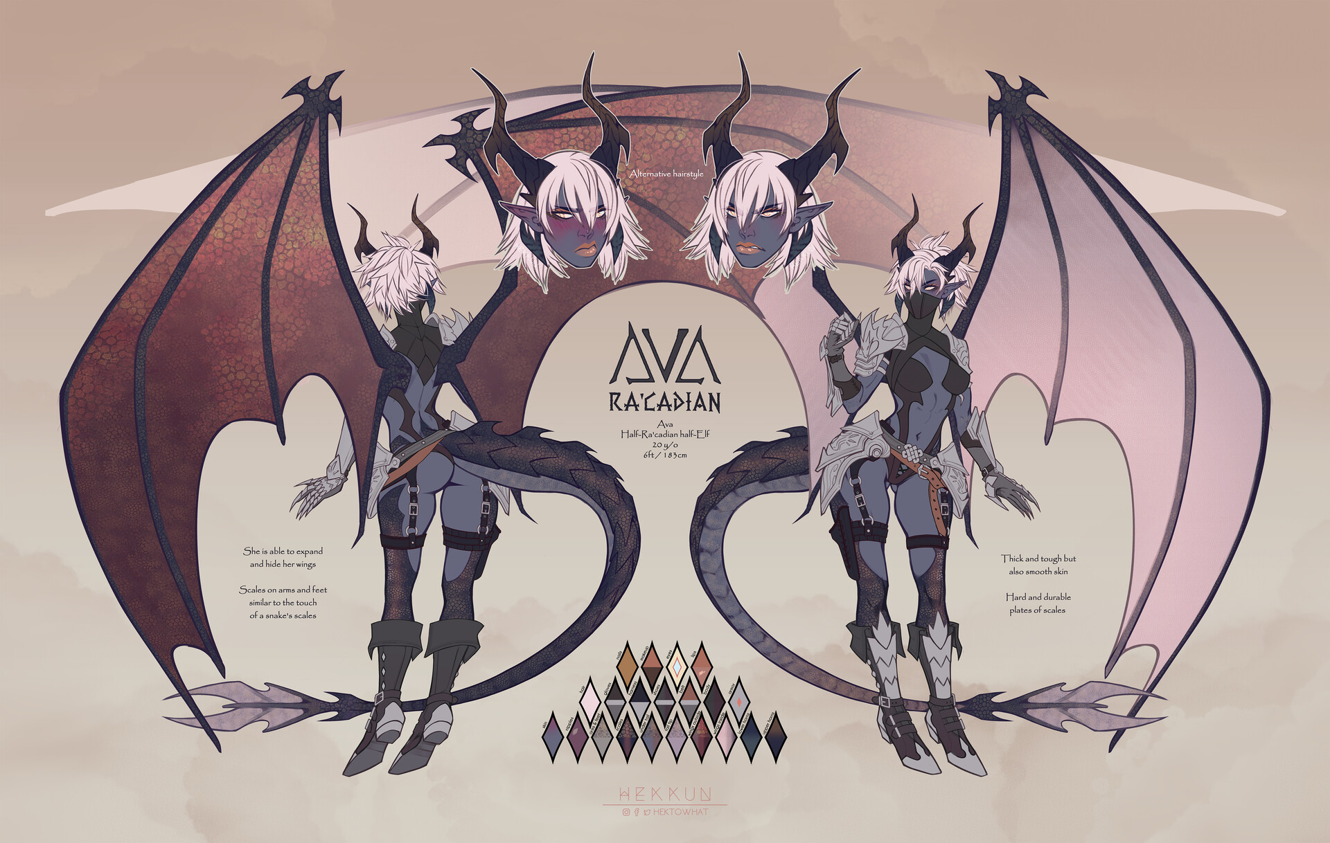 ArtStation - Ava design commission