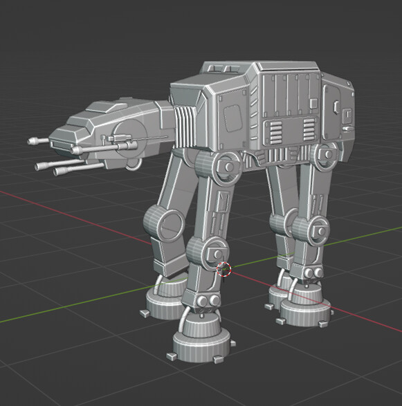 ArtStation - ATAT (star wars)