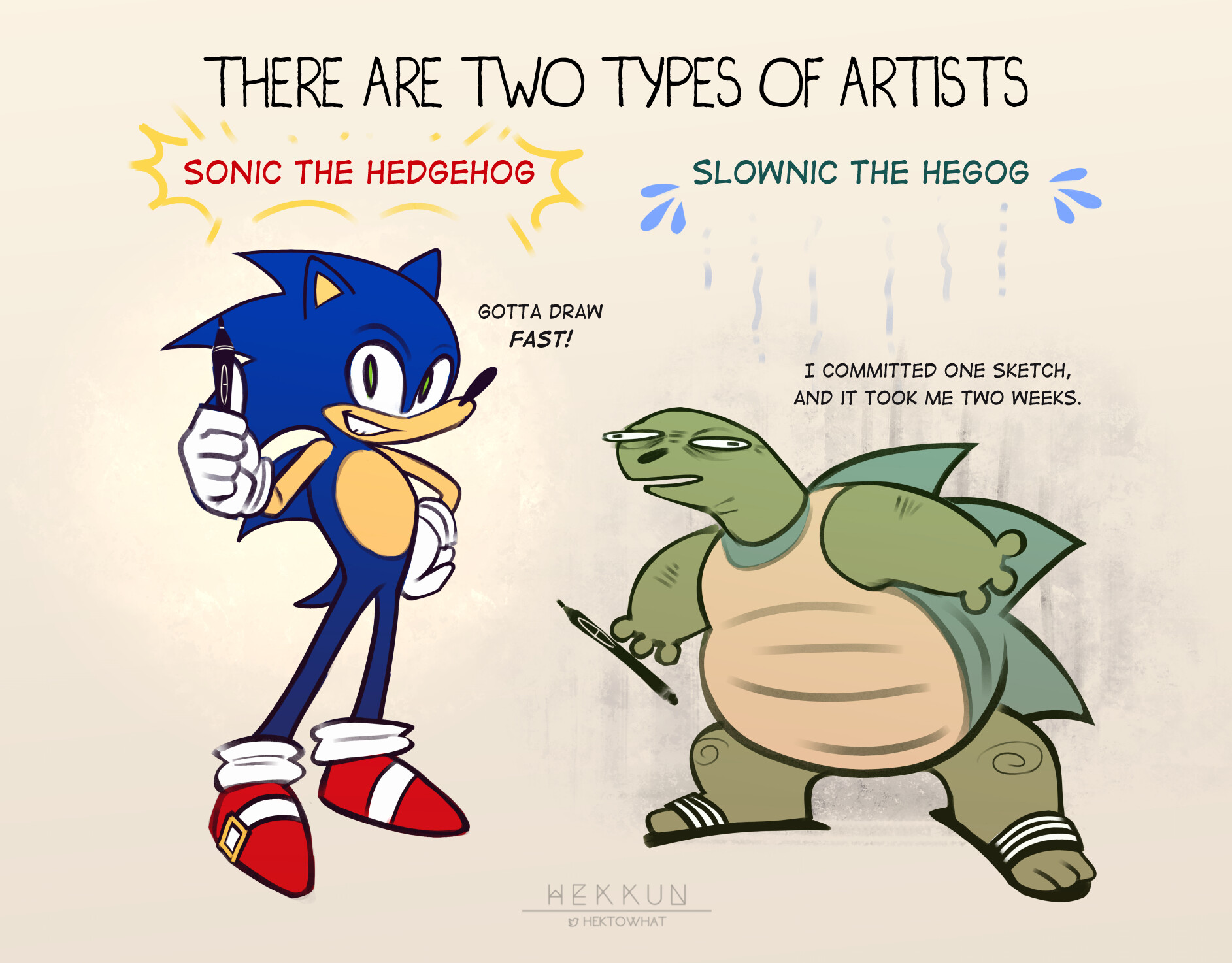 ArtStation - Slownic the Hedgehog