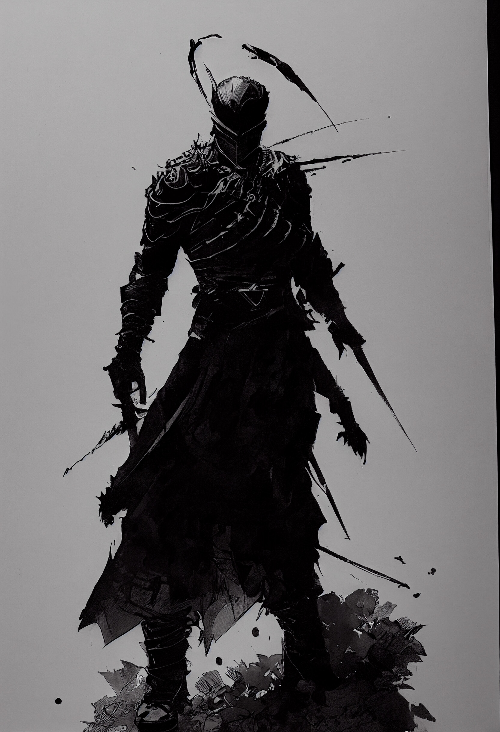 ArtStation - Ink Knights (Midjourney)