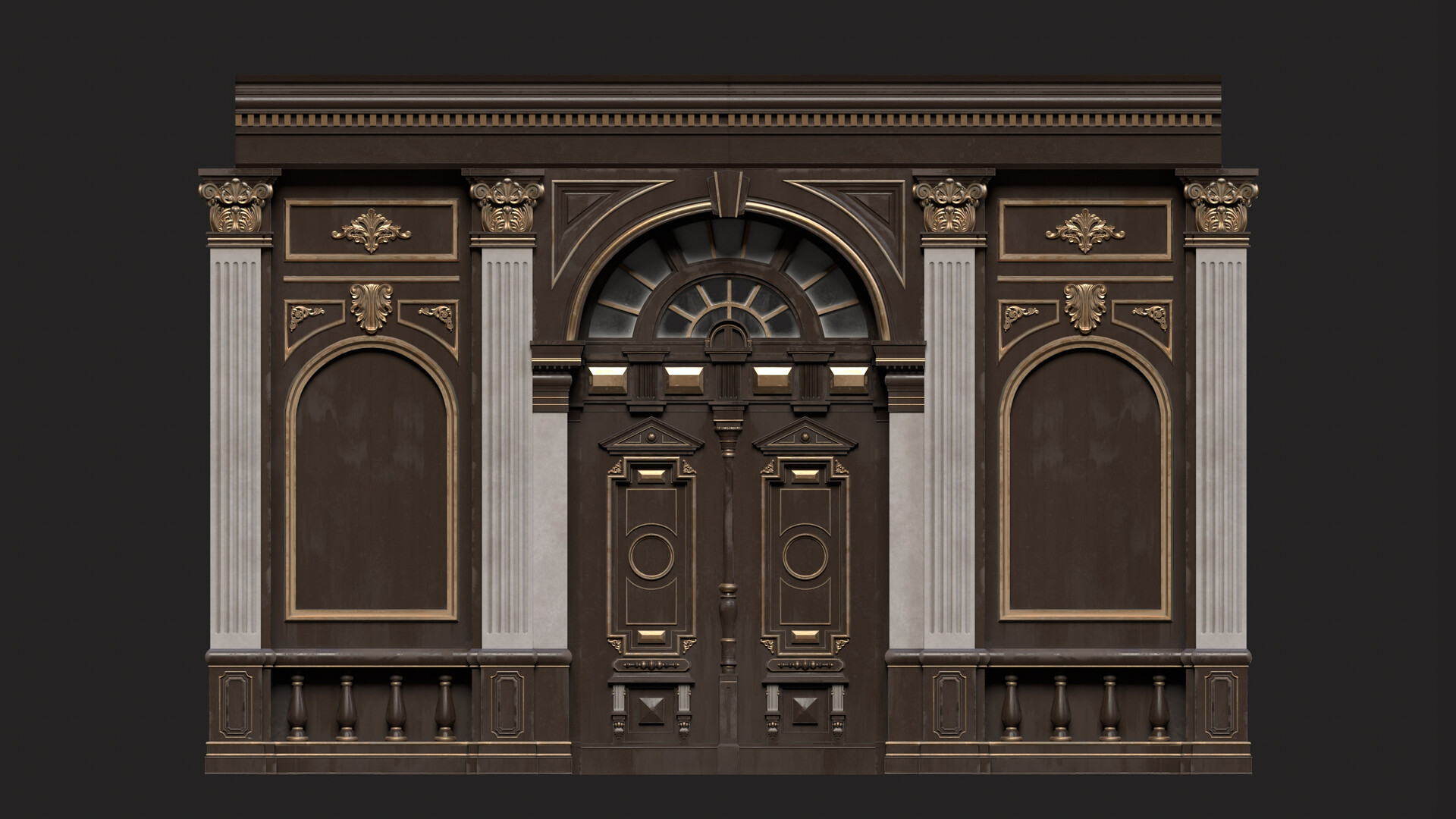 Yoo Jina - Wooden Library Props