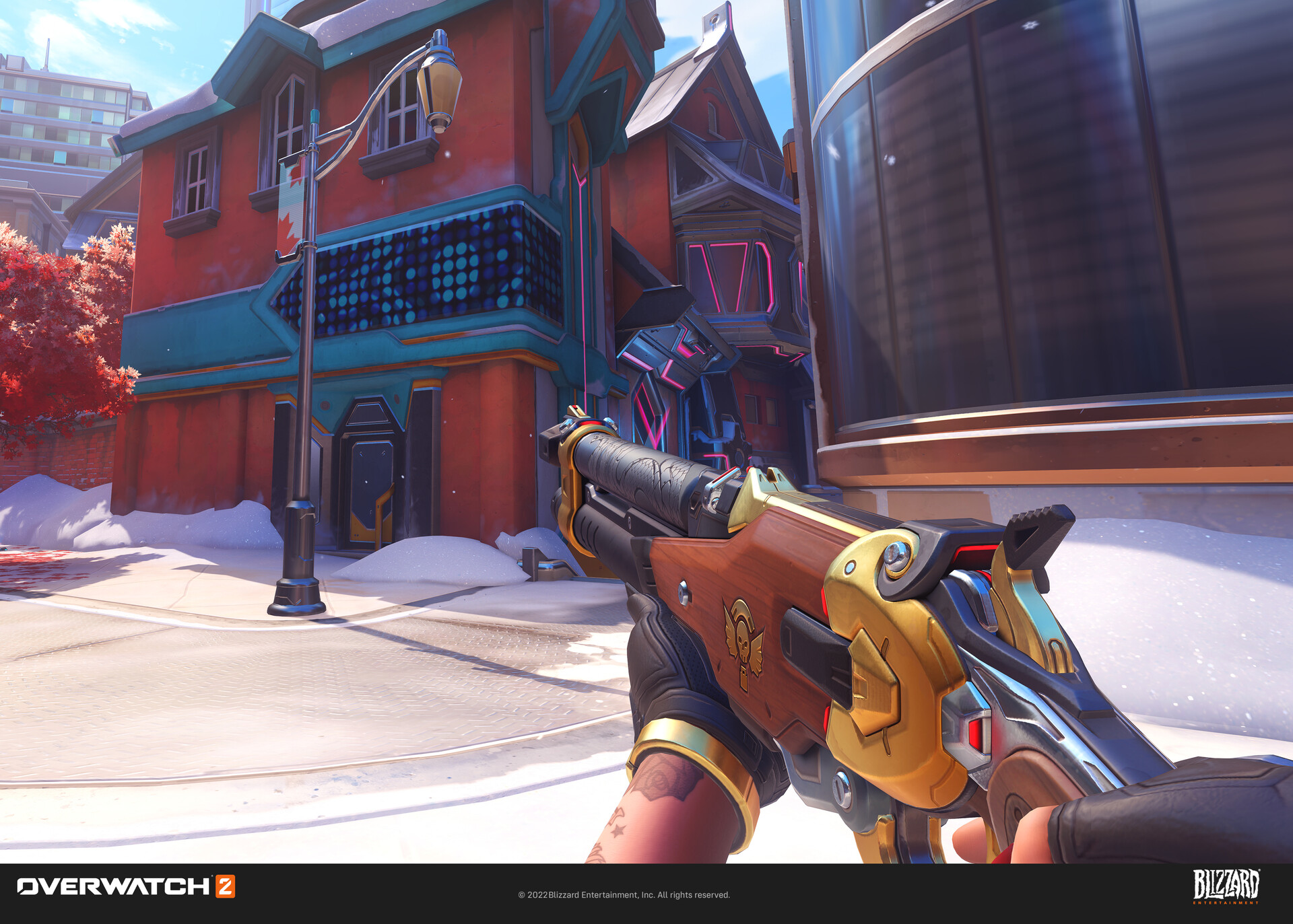 Loren Broach - Ashe base weapon for Overwatch 2