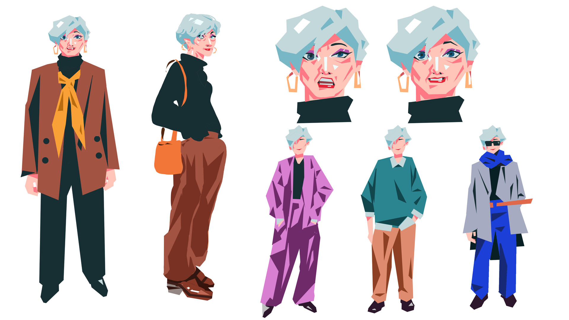 ArtStation - Character Design Fujiko