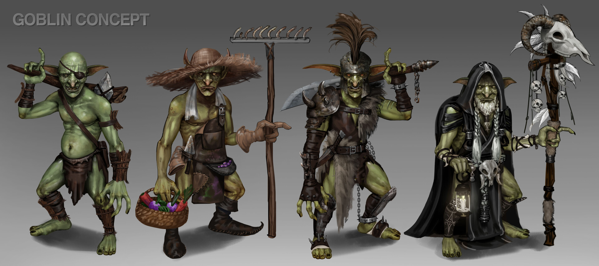 ArtStation - Gobiln concept variation