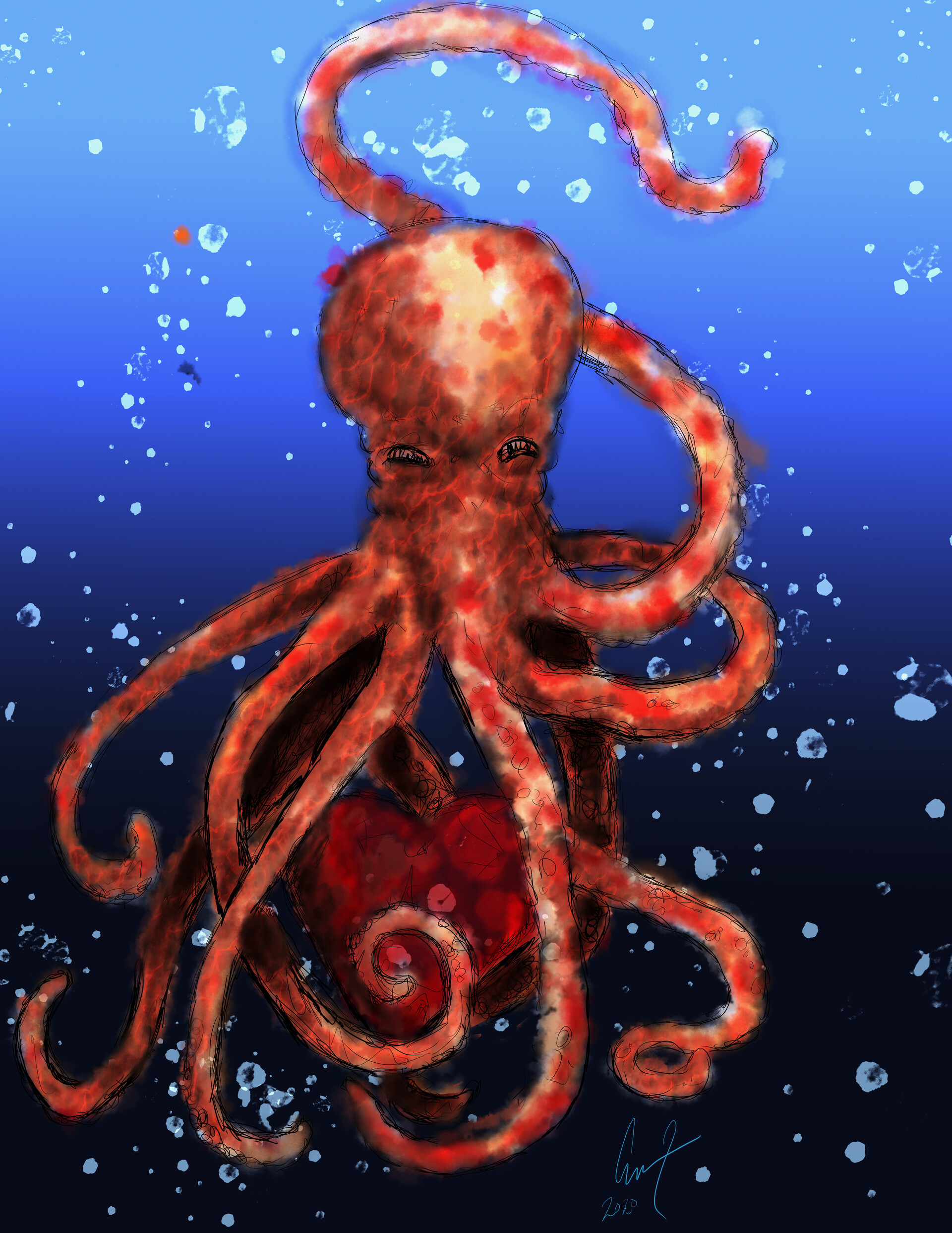 ArtStation - Octopus Day