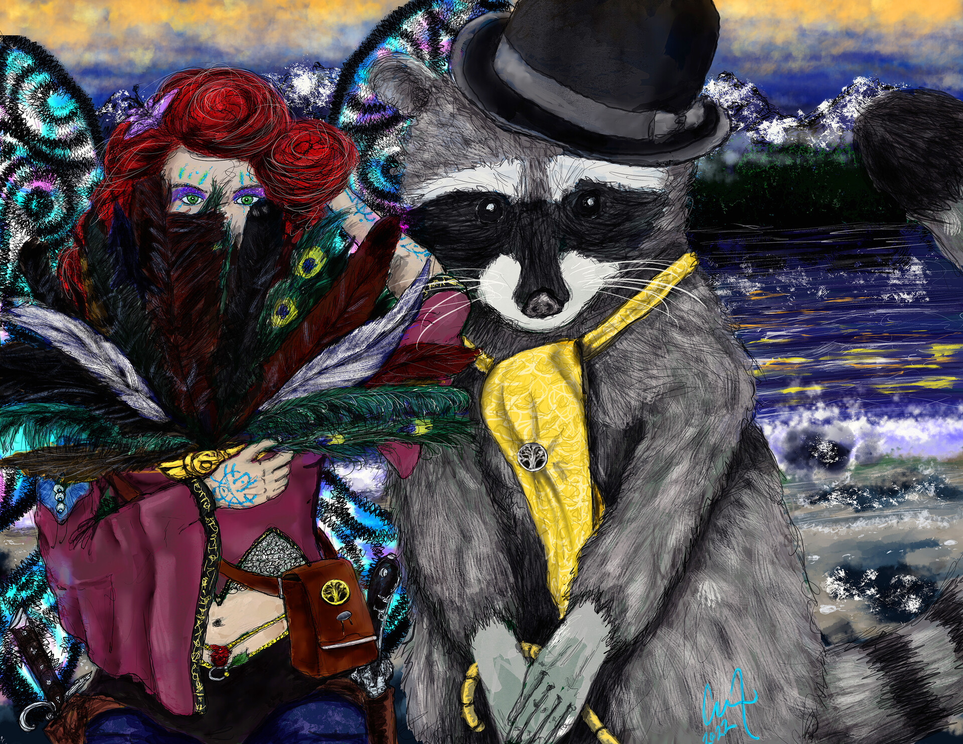 ArtStation - Feather Fan