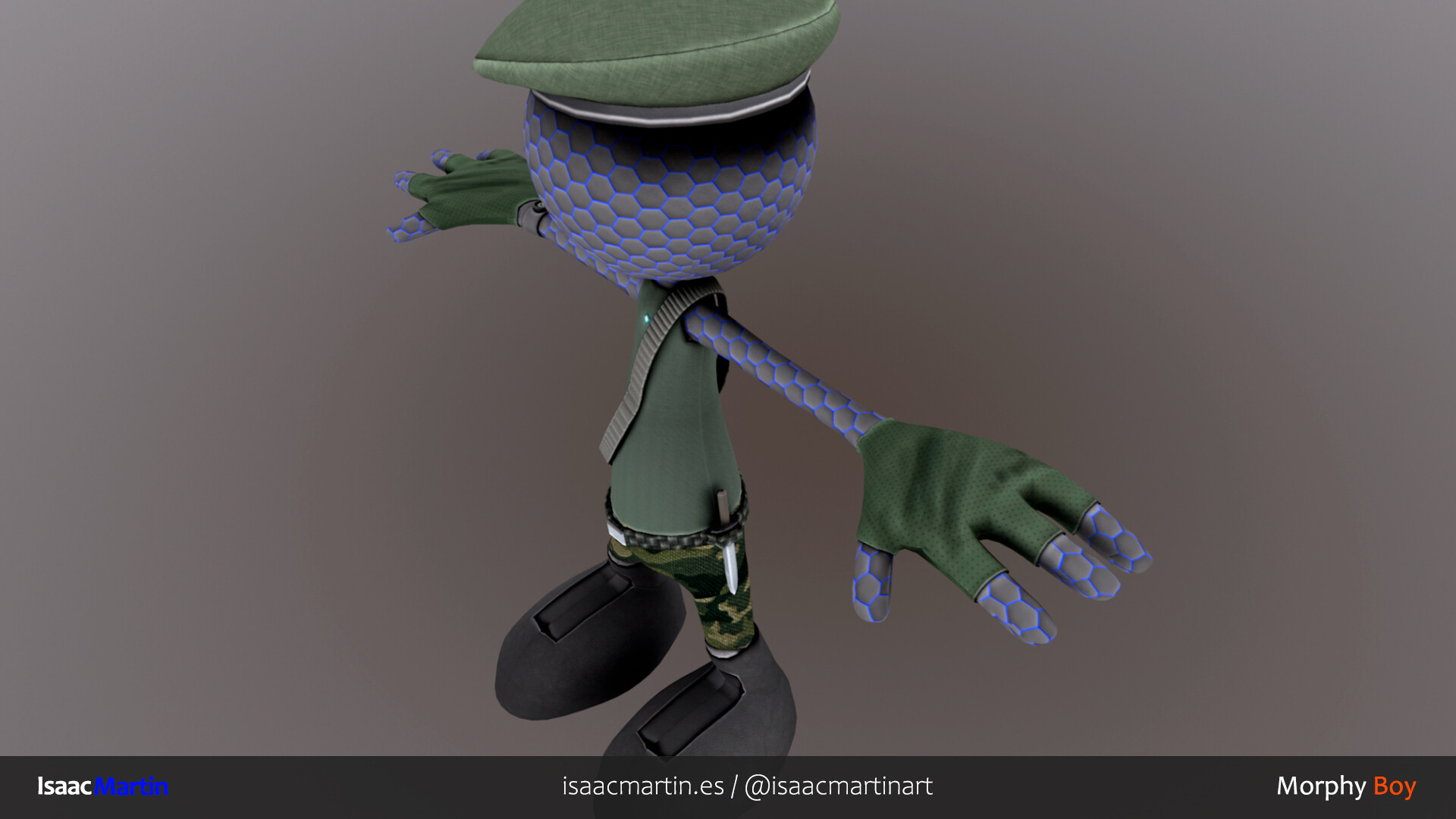 Isaac Martín - 'MORPHY' CHARACTER (WARRIOR)