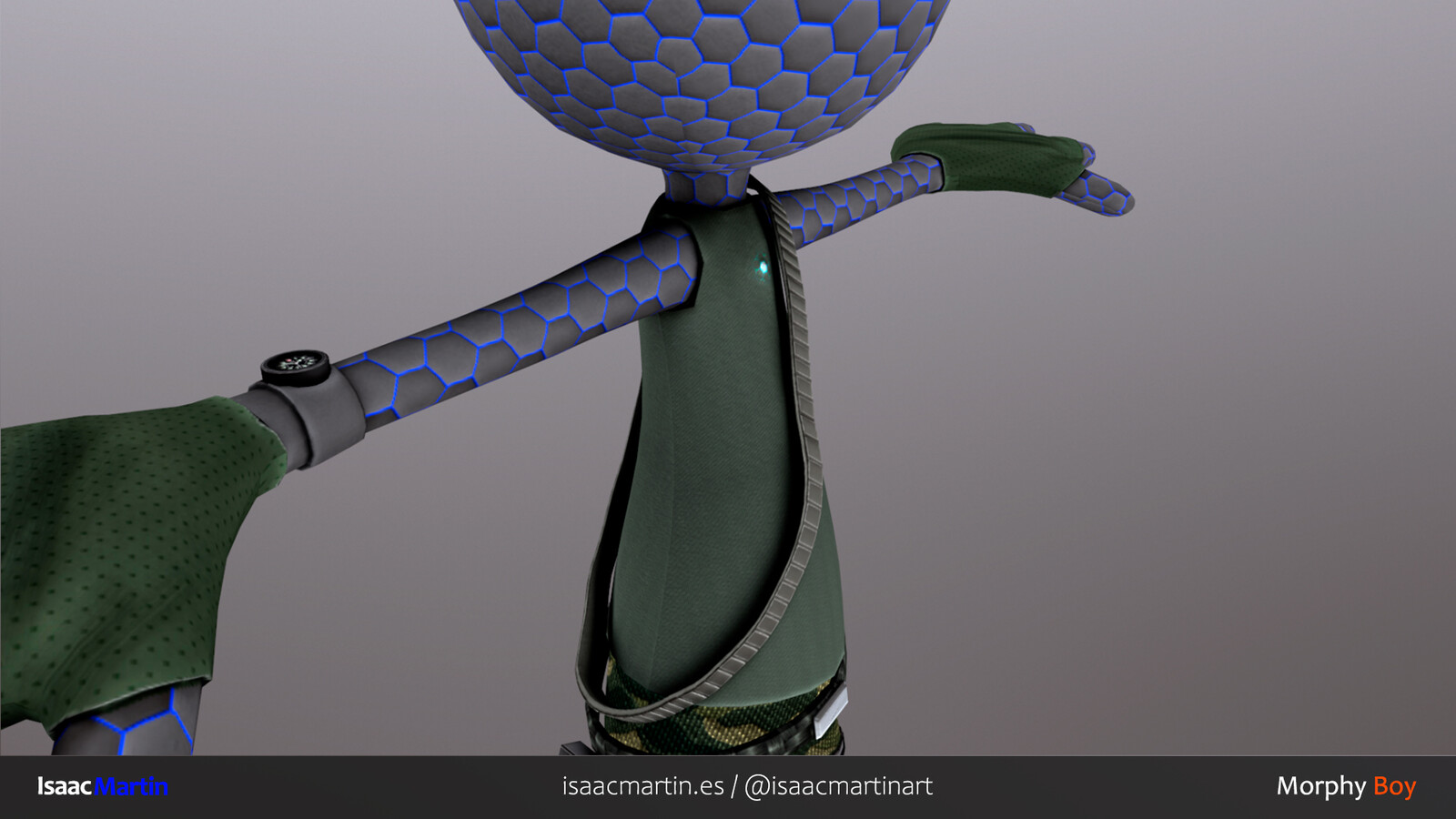 Isaac Martín - 'MORPHY' CHARACTER (WARRIOR)