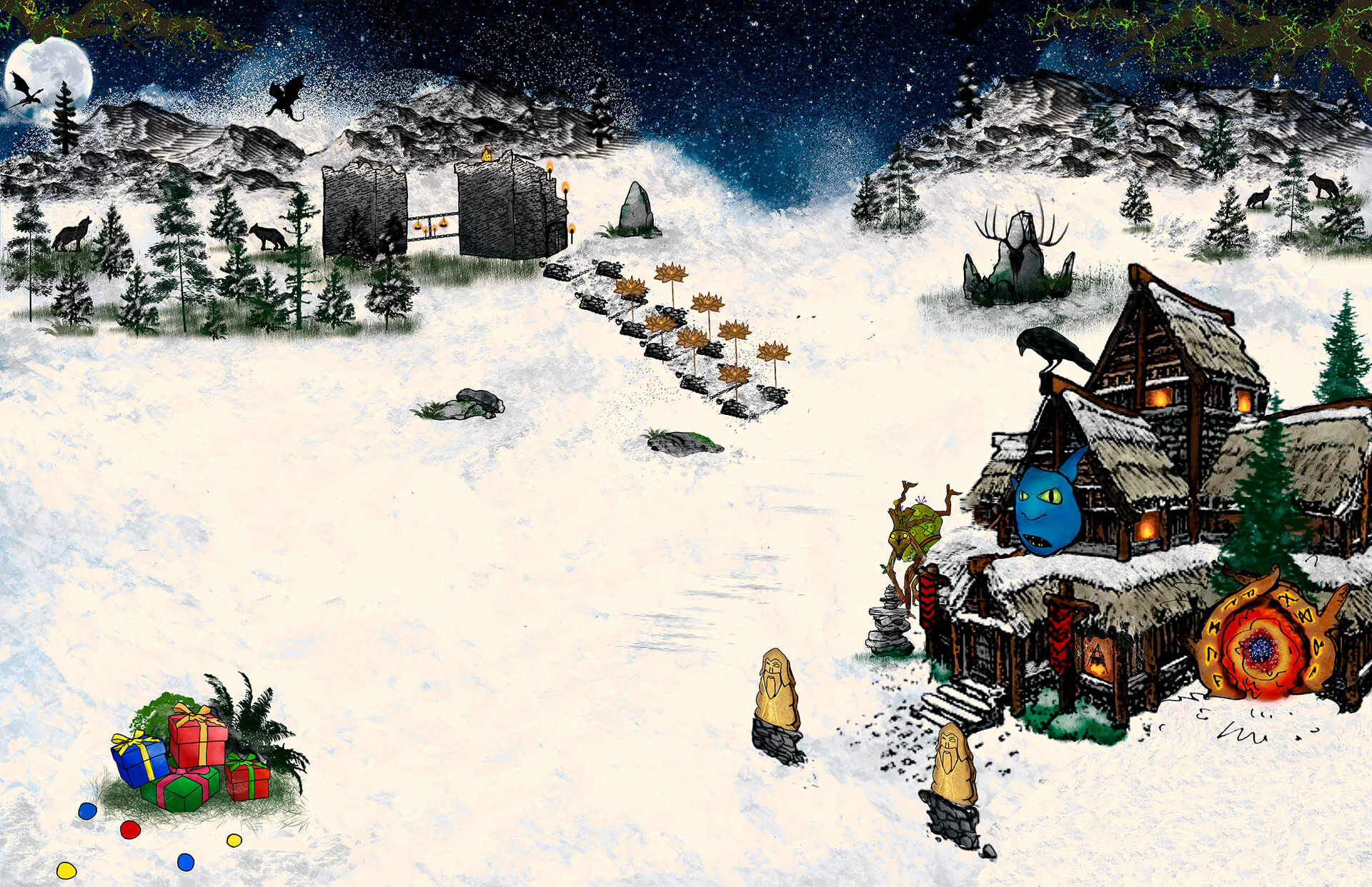 ArtStation - Valheim Yule