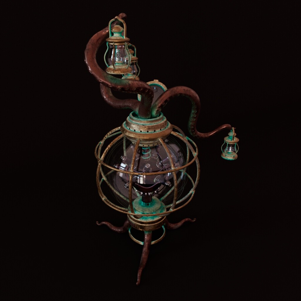 ArtStation - Steampunk light