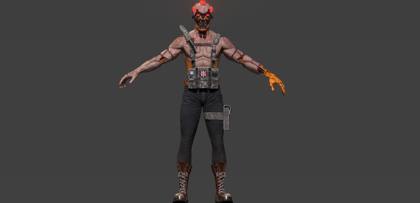 Damir Pejinovic - Cyberpunk 2077 Maelstrom ganger