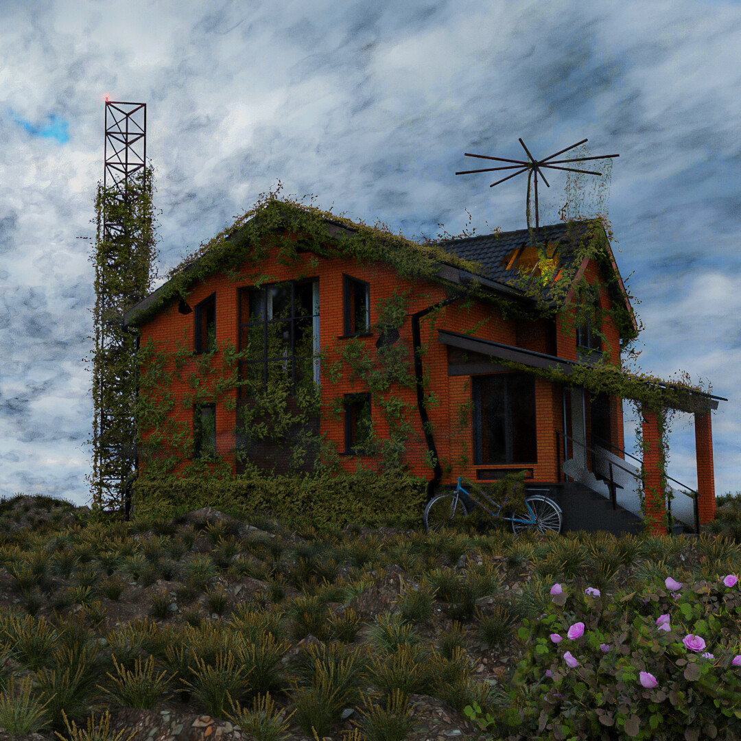 ArtStation - Abandon House