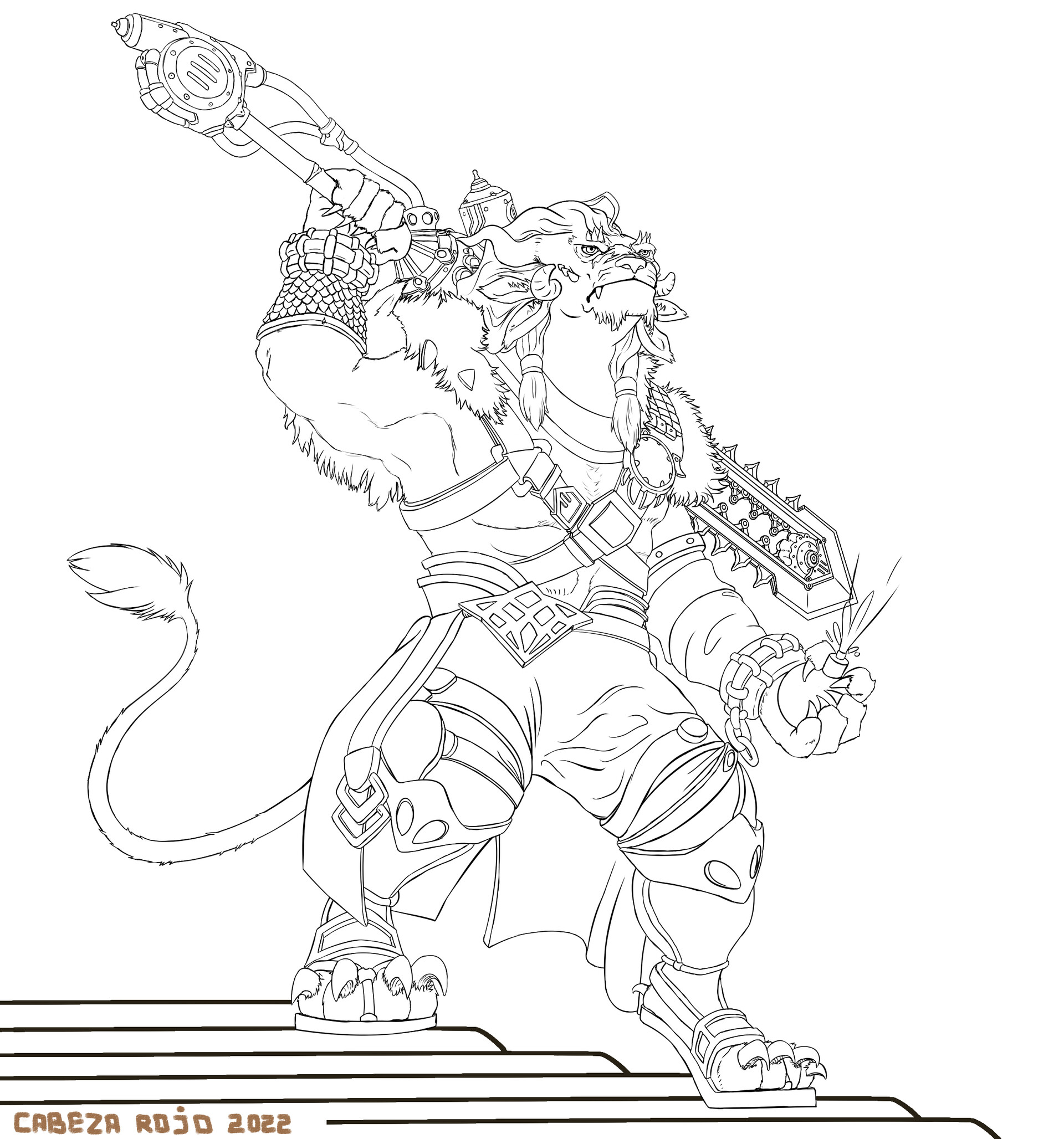 Cabeza Rojo - Zargo Smokebringer enters the room