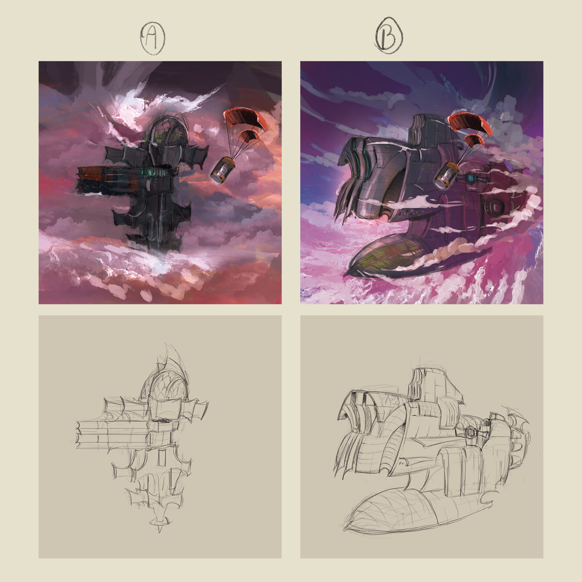 Daniel Cunha - illustrations for Cities of Venus