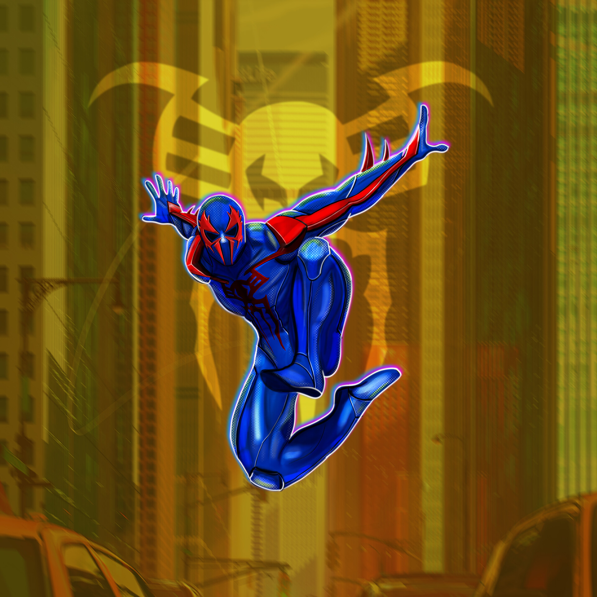 ArtStation - Spider Man 2099