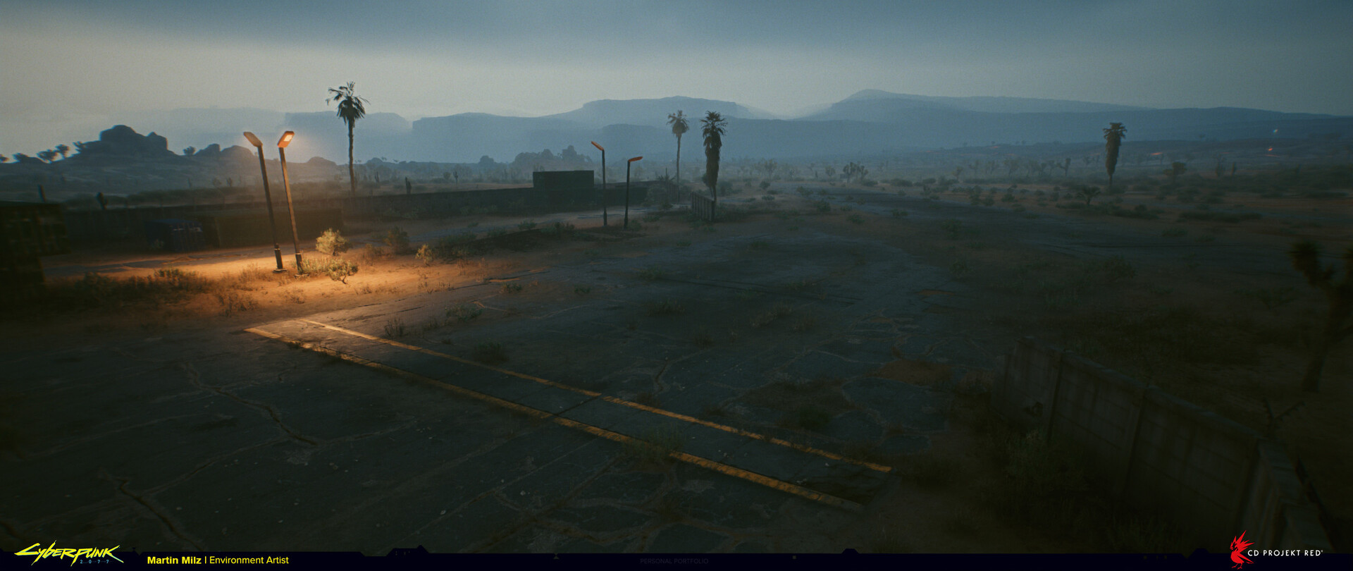 Martin Milz - Abandoned Airfield - Cyberpunk 2077
