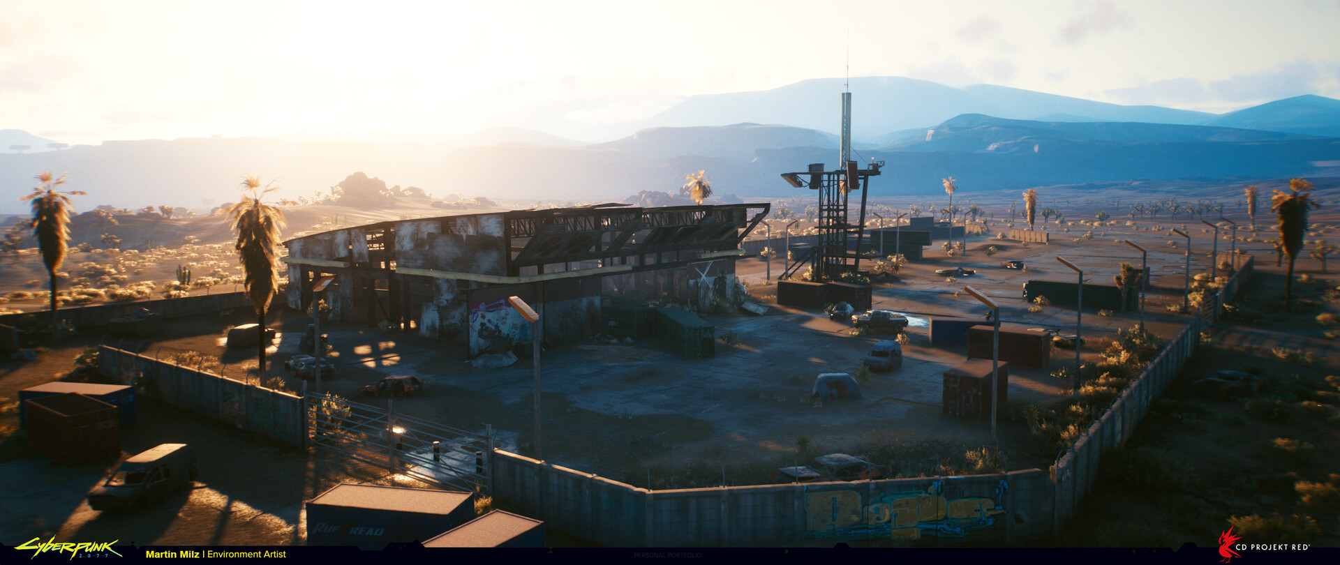 Martin Milz - Abandoned Airfield - Cyberpunk 2077