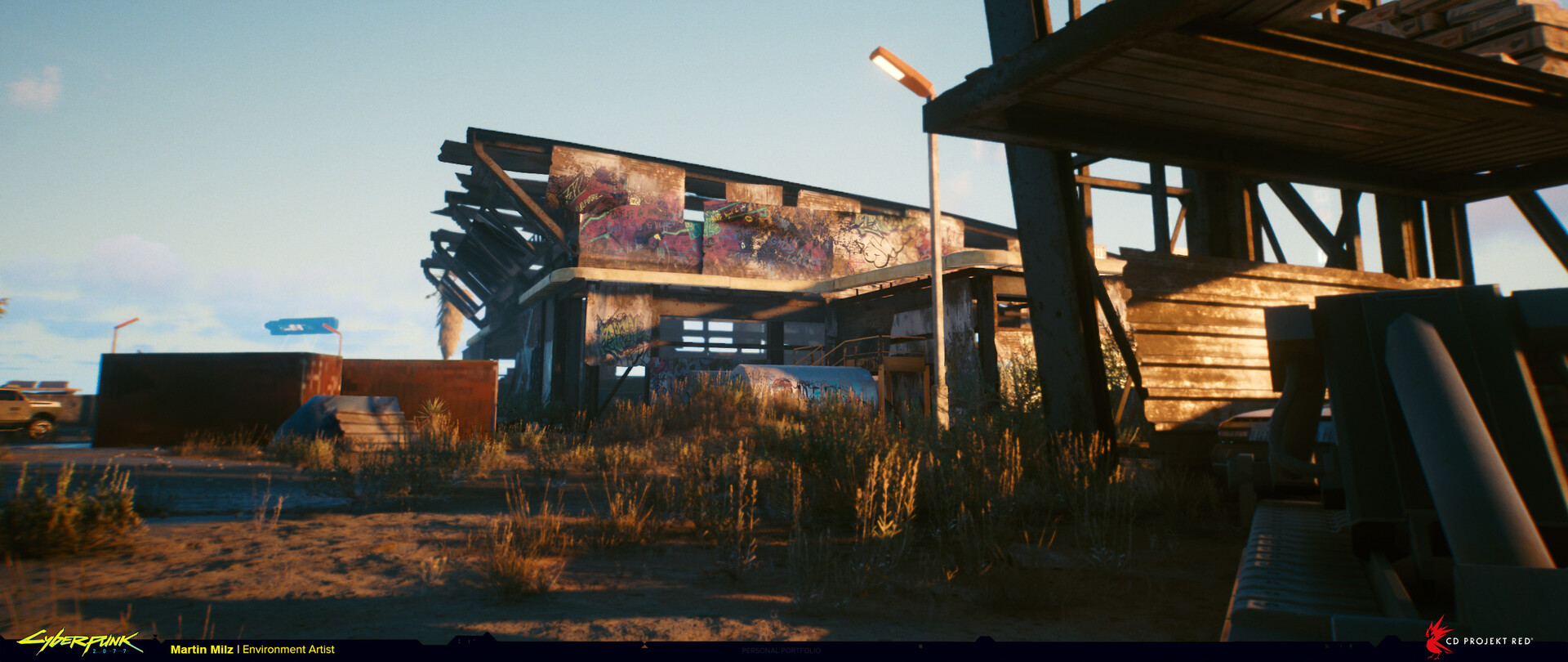 Martin Milz - Abandoned Airfield - Cyberpunk 2077