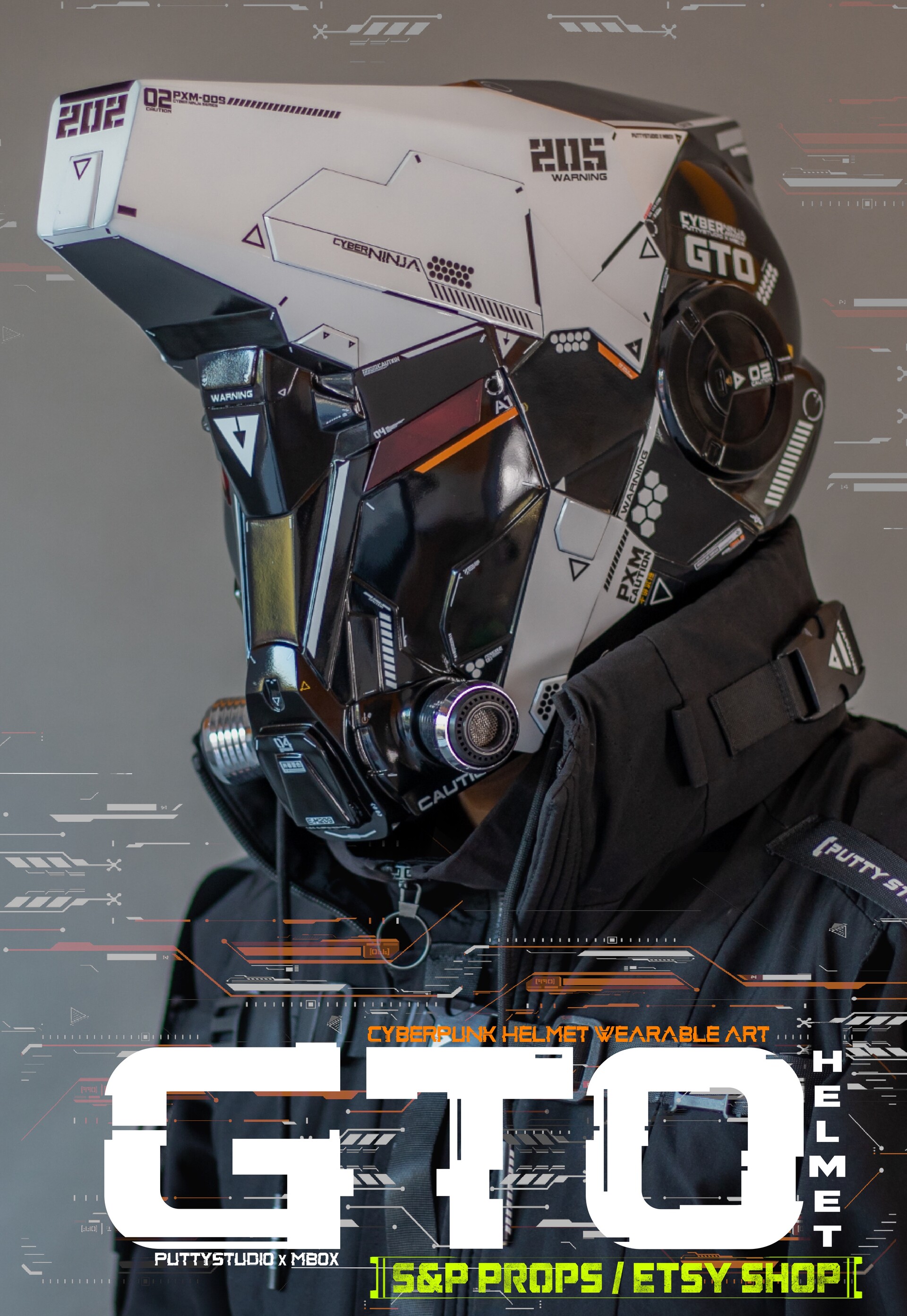 ArtStation - GTO helmet design by PUTTYSTUDIO x MBOX