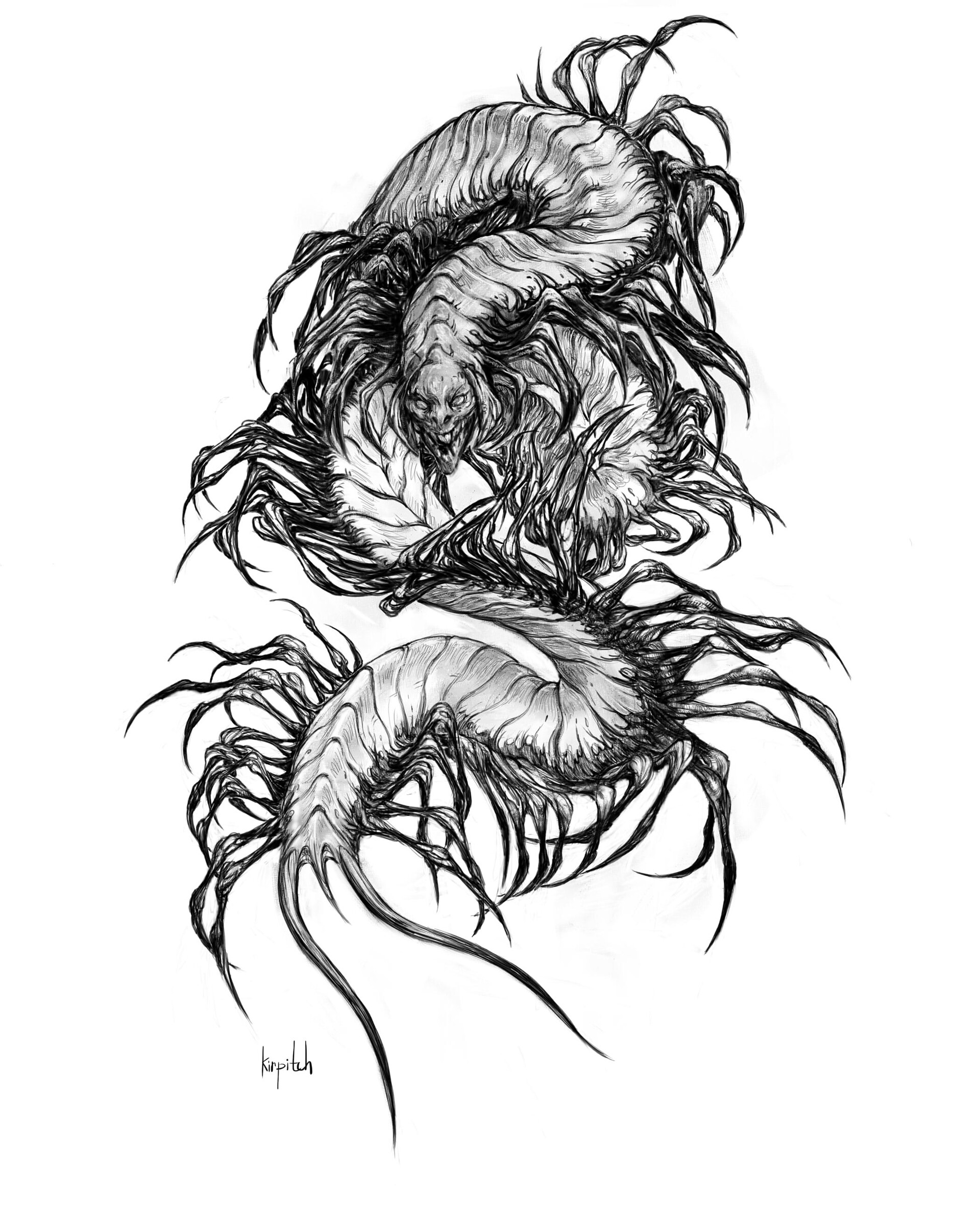 ArtStation - centipede