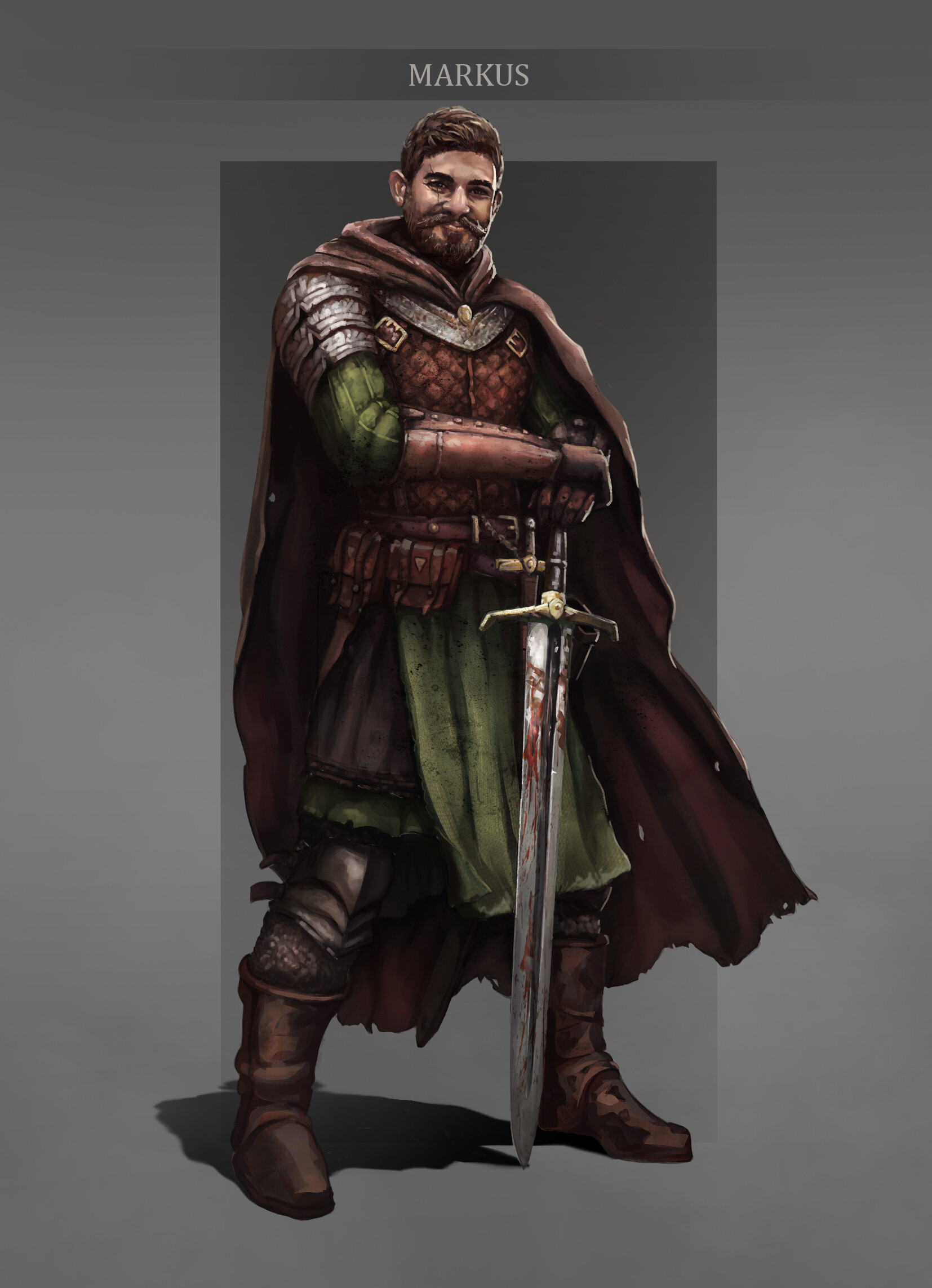 ArtStation - Markus - Medieval Soldier