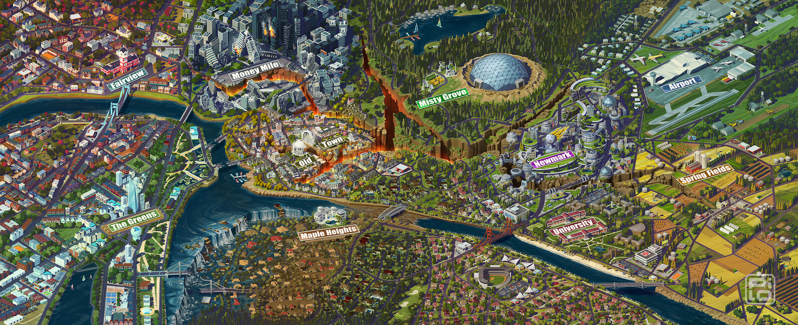 Pilo - Criminal Case - maps