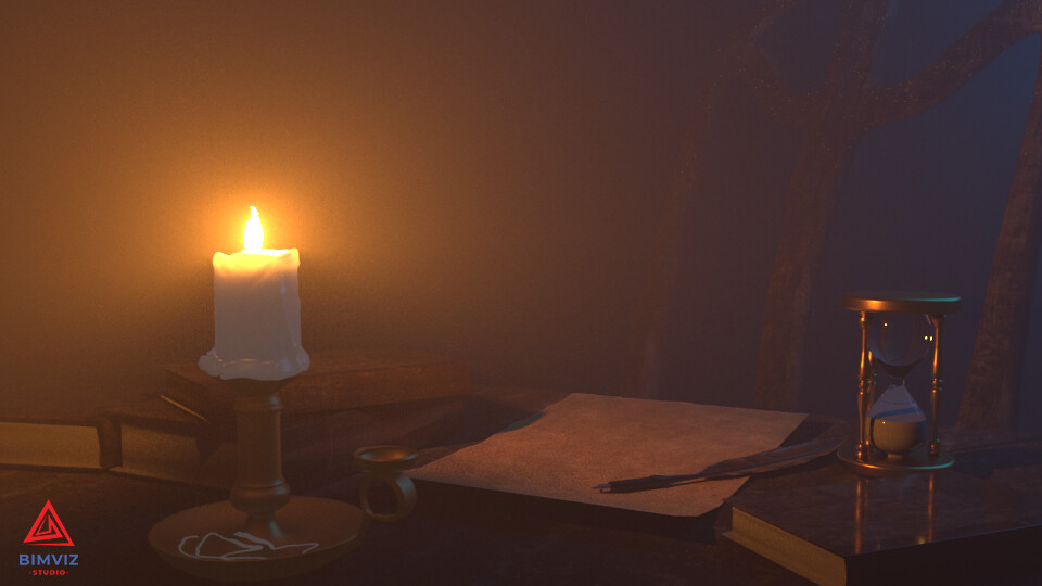 ArtStation - Wizard Desk