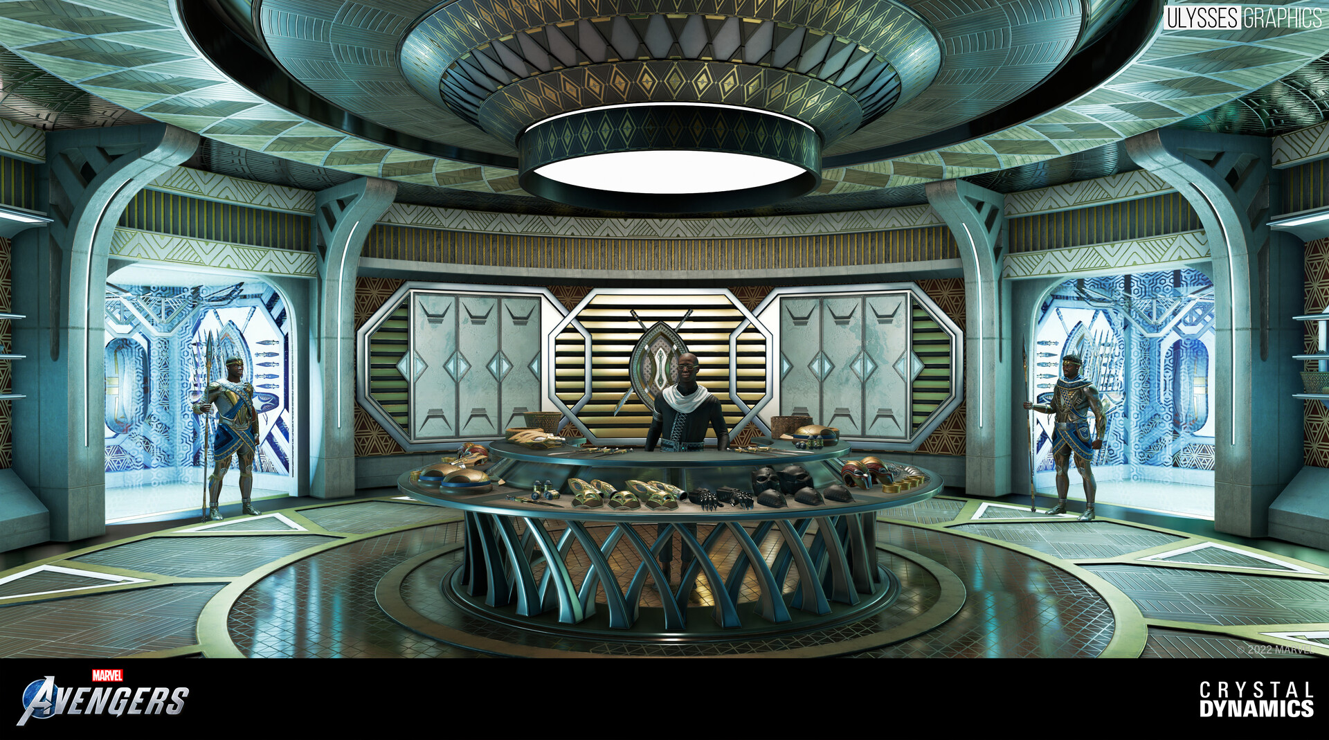 ArtStation - Marvel Avengers: environment elements