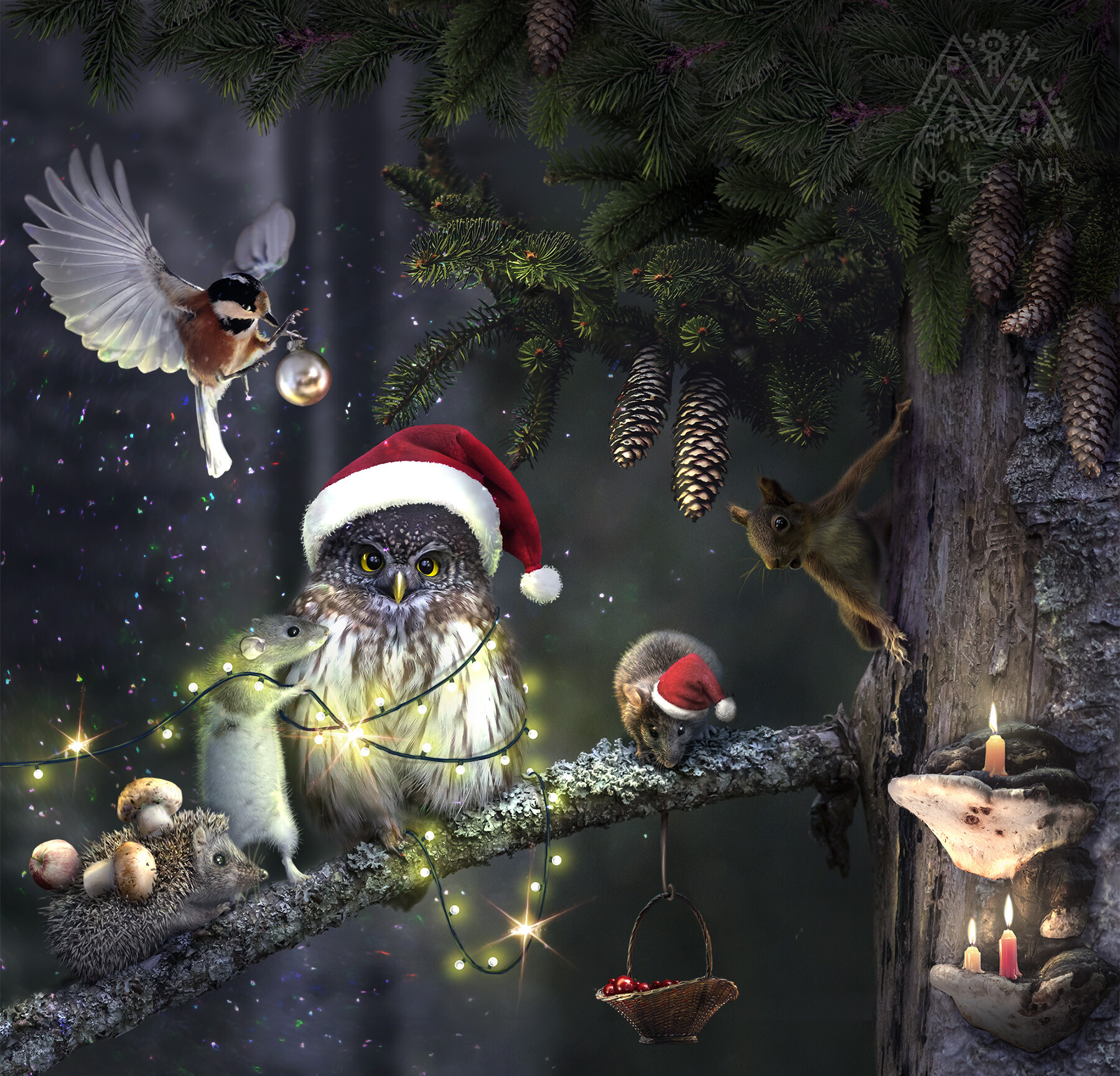 ArtStation - Happy Owl Year!