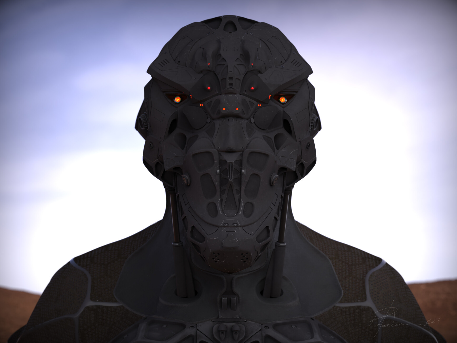 ArtStation - Mecha Bust