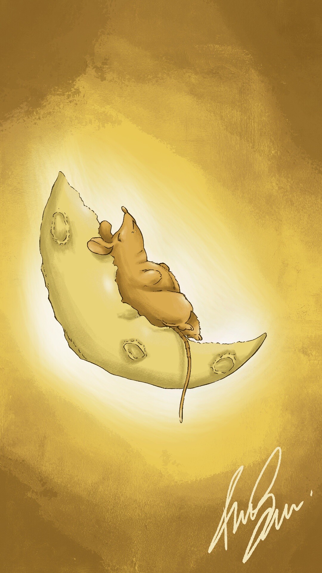 ArtStation - Cheesy Moon