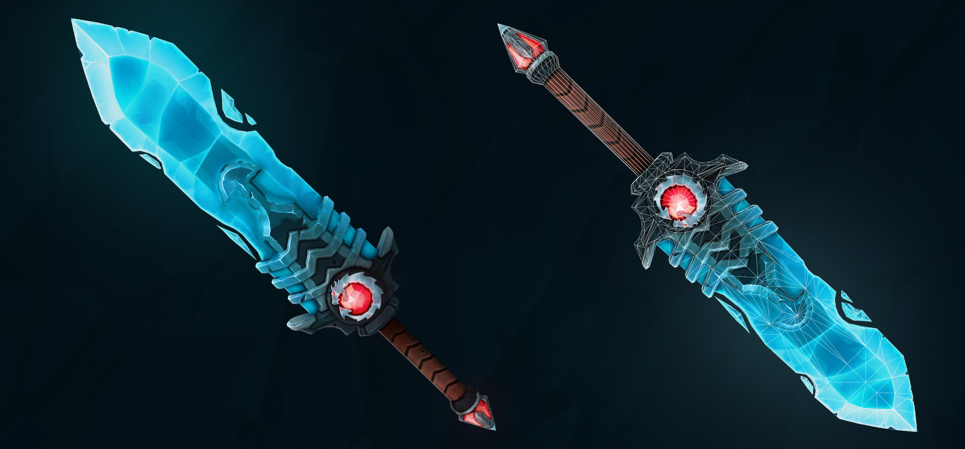 Matthias Pokorny - Handpained Cthulhu Sword - Challenge