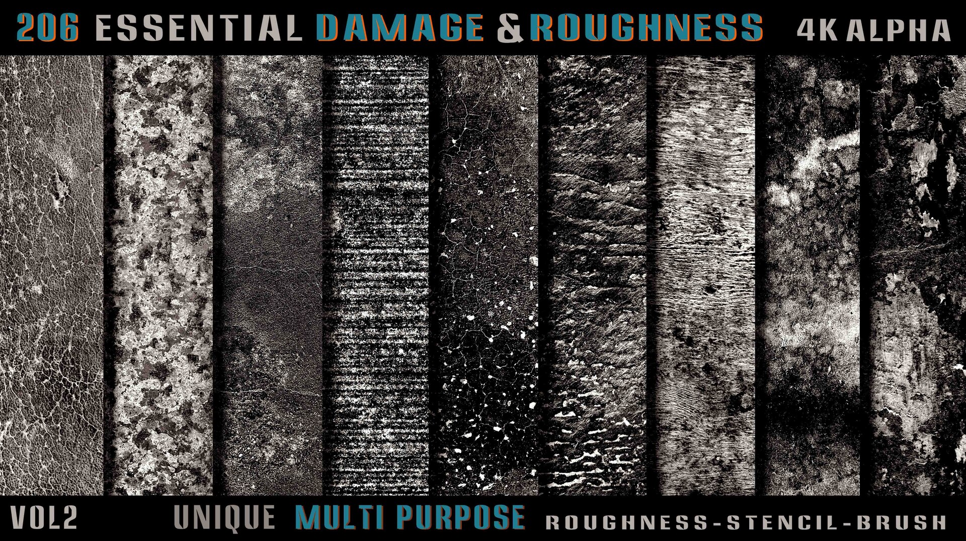 mona ghafourian - 206 Essential Damage & Roughness Alpha-Vol2