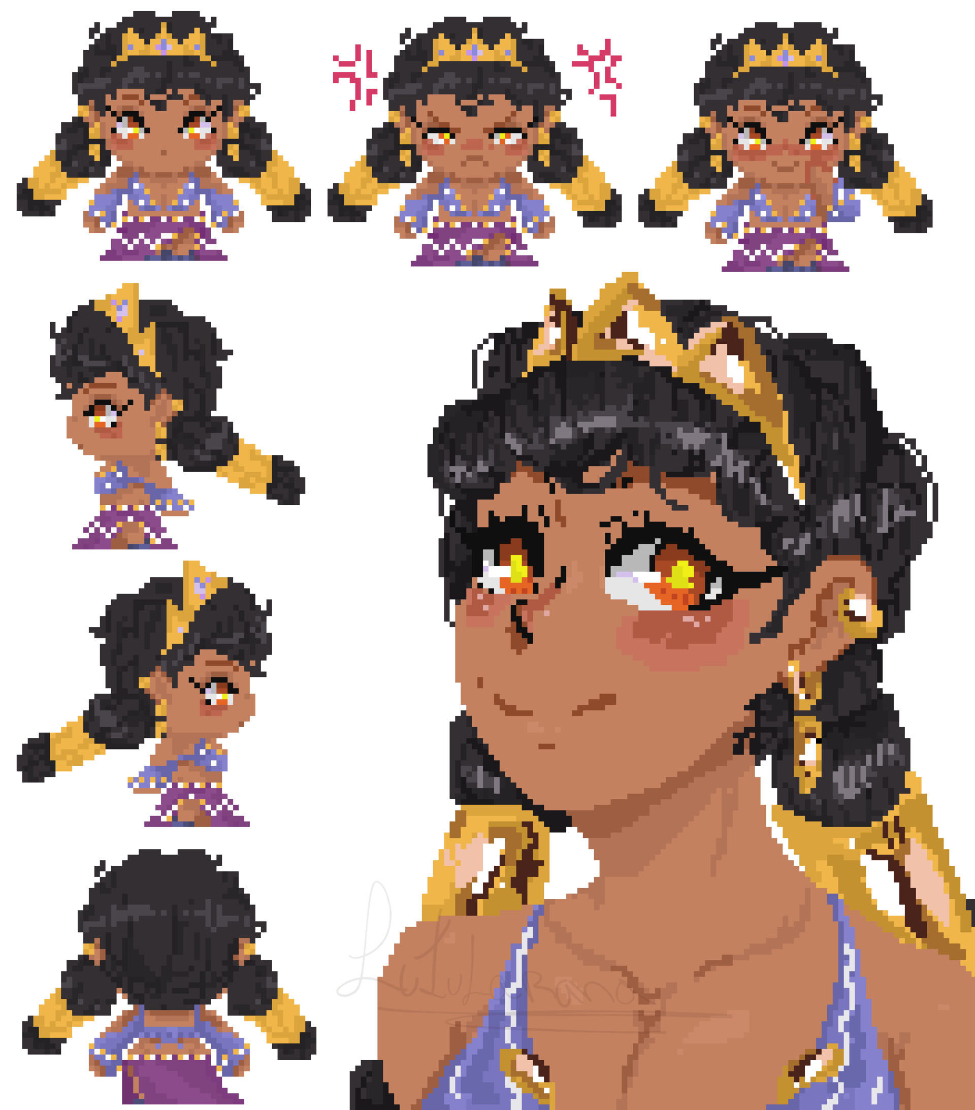 ArtStation - Spriter Rpg character