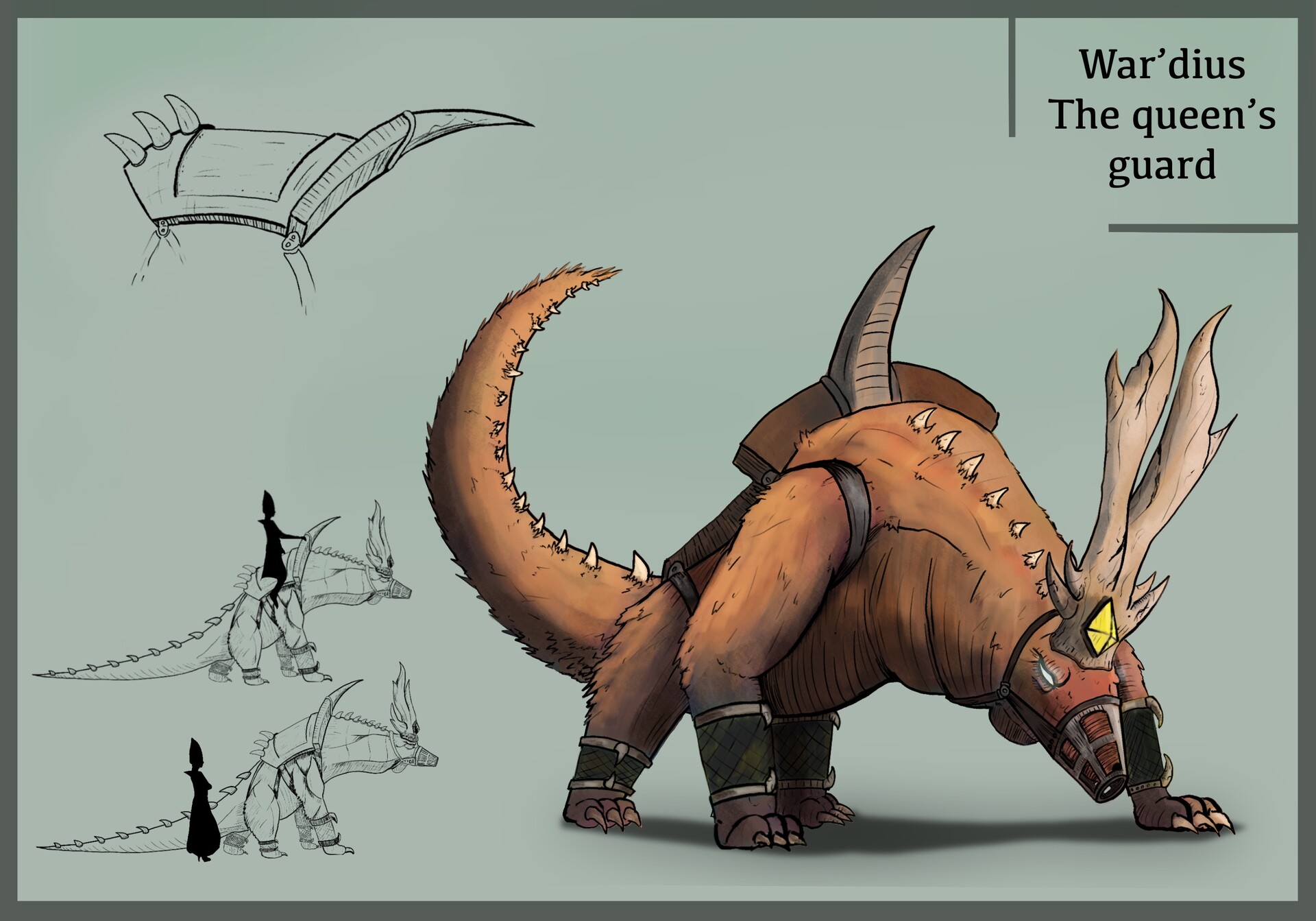 ArtStation - War'dius The Queen's Guard