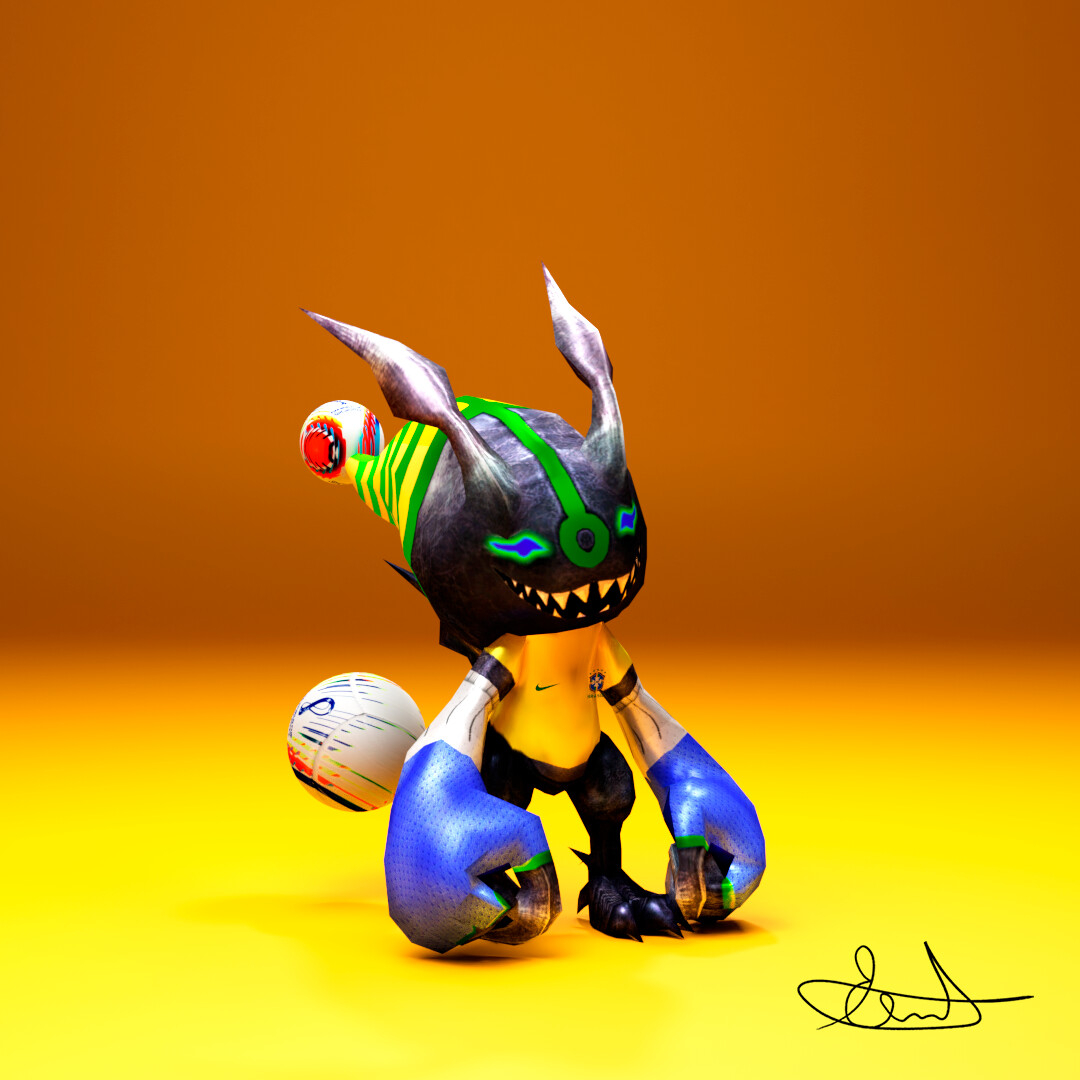 ArtStation - FULECO MONSTER WORLDCUP2022