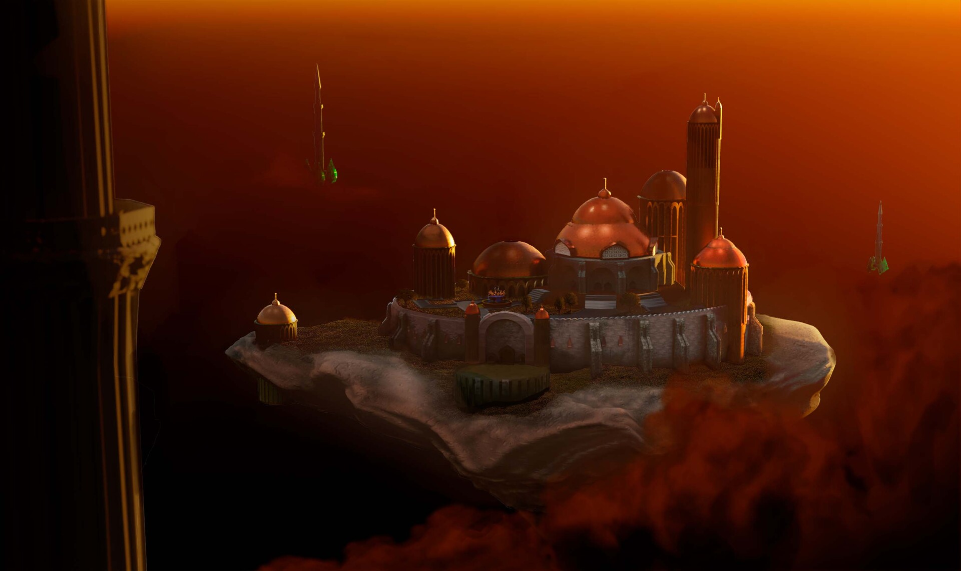 ArtStation - magic temple