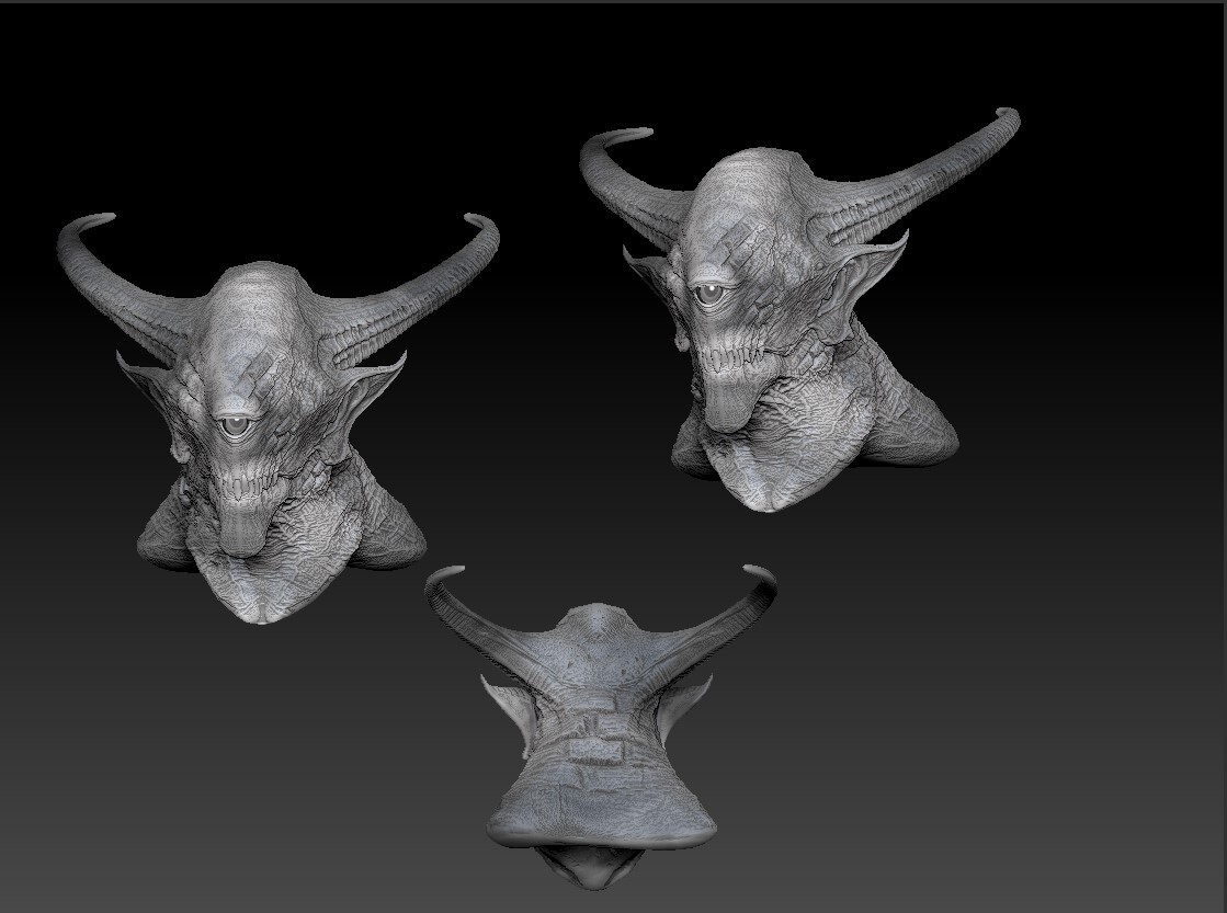 ArtStation - Rock Monster